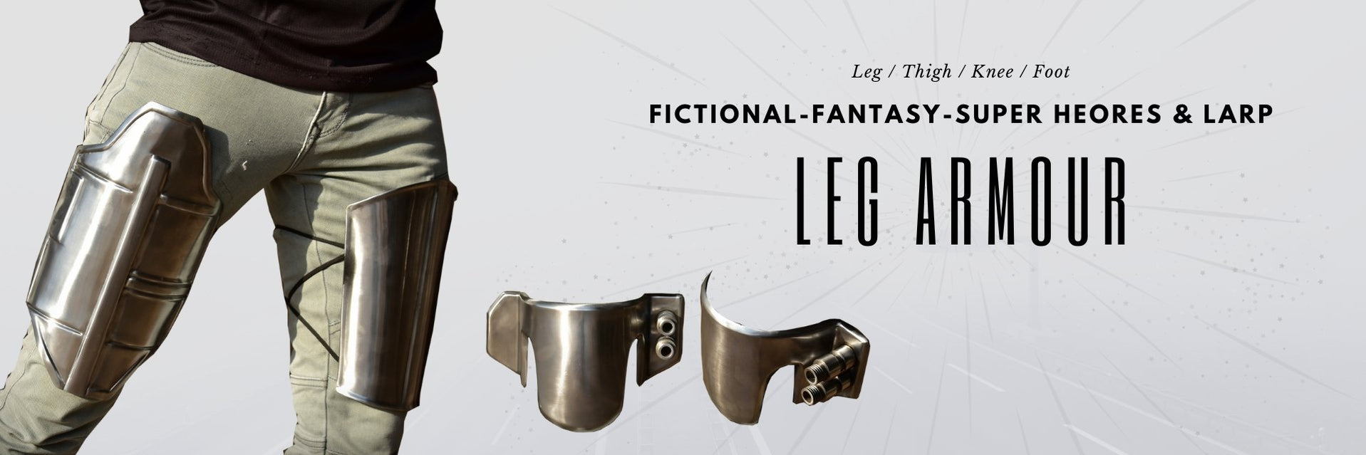 LEG ARMOUR LARP — HBC Armor Shop