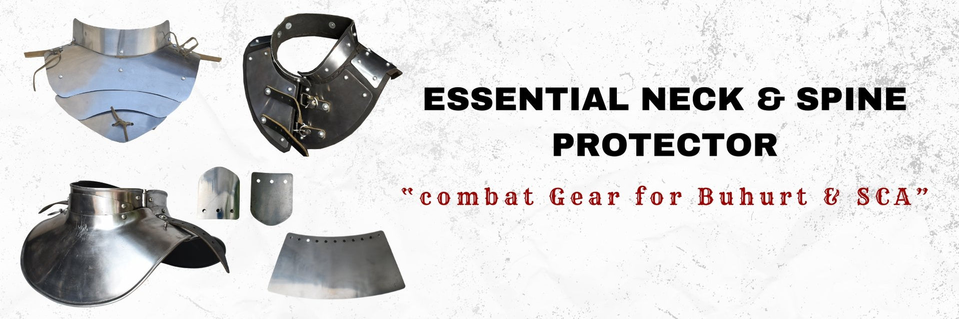 NECK/SPINE PROTECTION BUHURT & SCA — HBC Armor Shop
