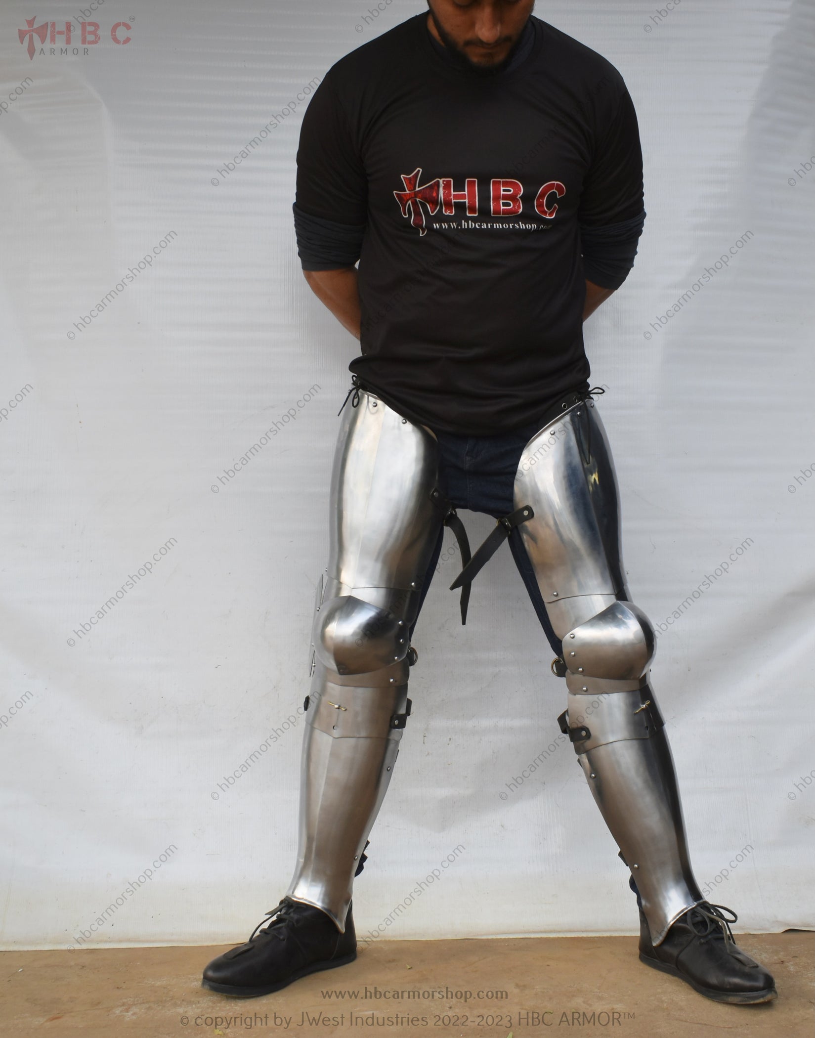 14th Century Churburg Leg Armor for Medieval Combat & Reenactment/Buhu ...