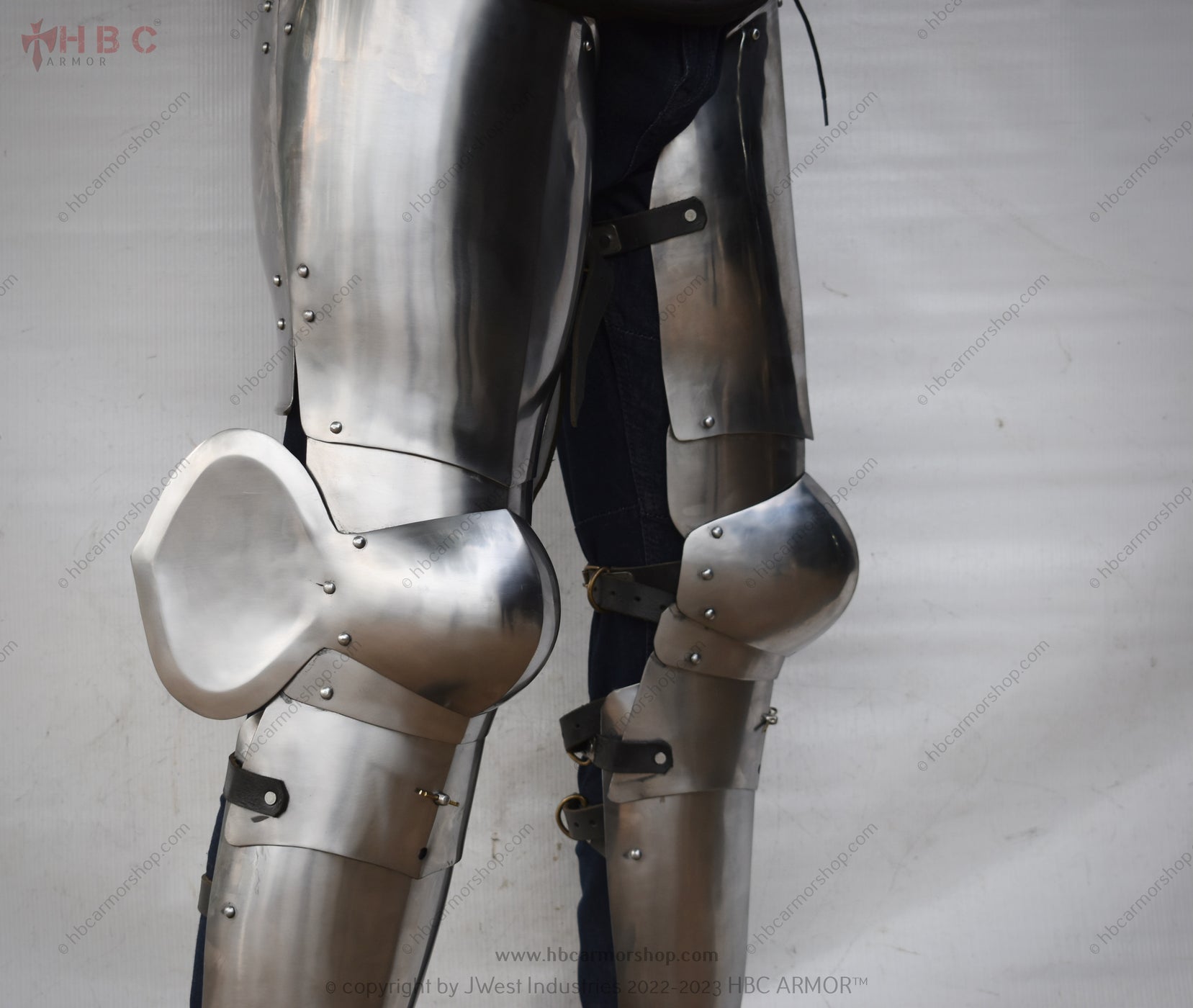 14th Century Churburg Leg Armor for Medieval Combat & Reenactment/Buhu ...