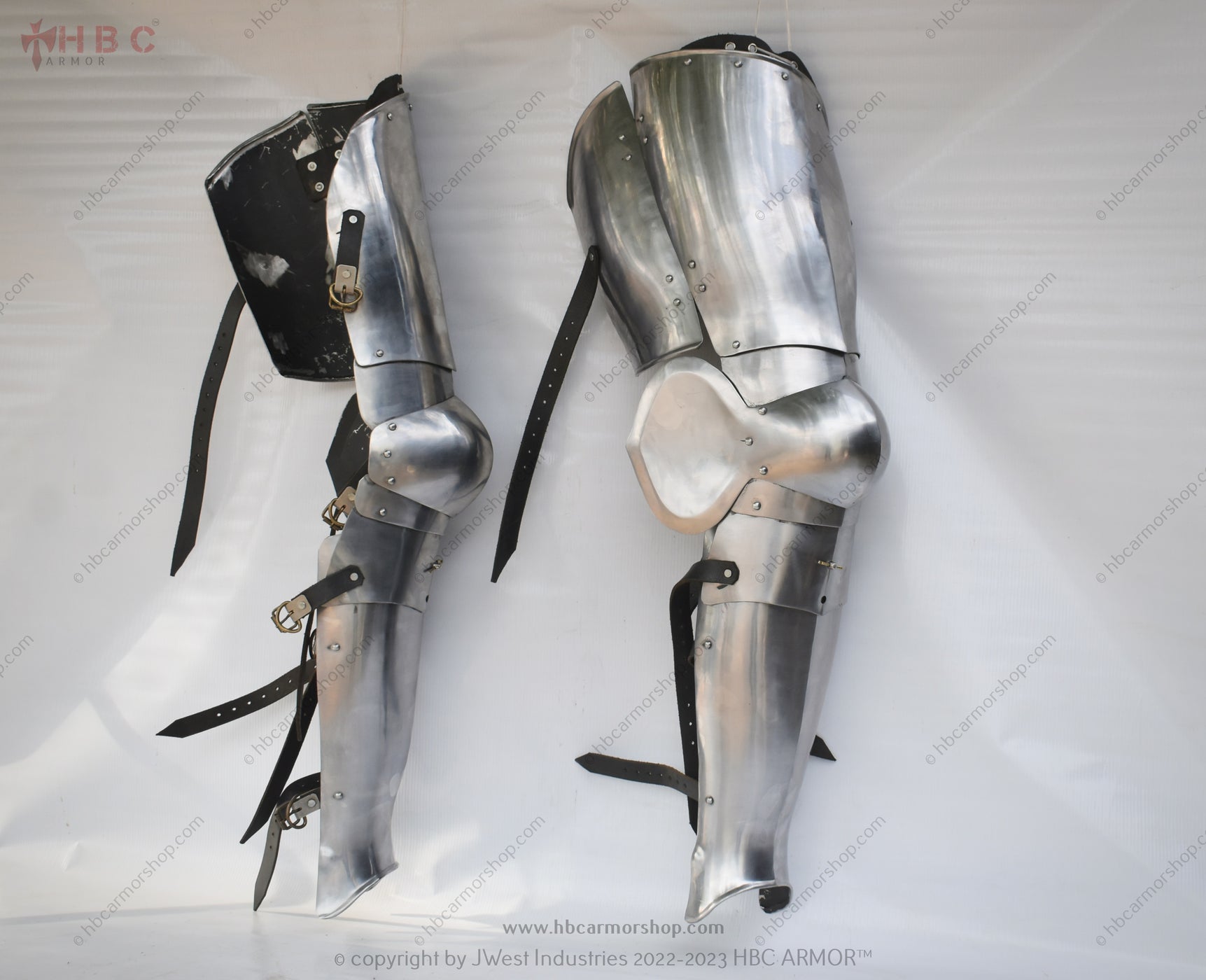 14th Century Churburg Leg Armor for Medieval Combat & Reenactment/Buhu ...