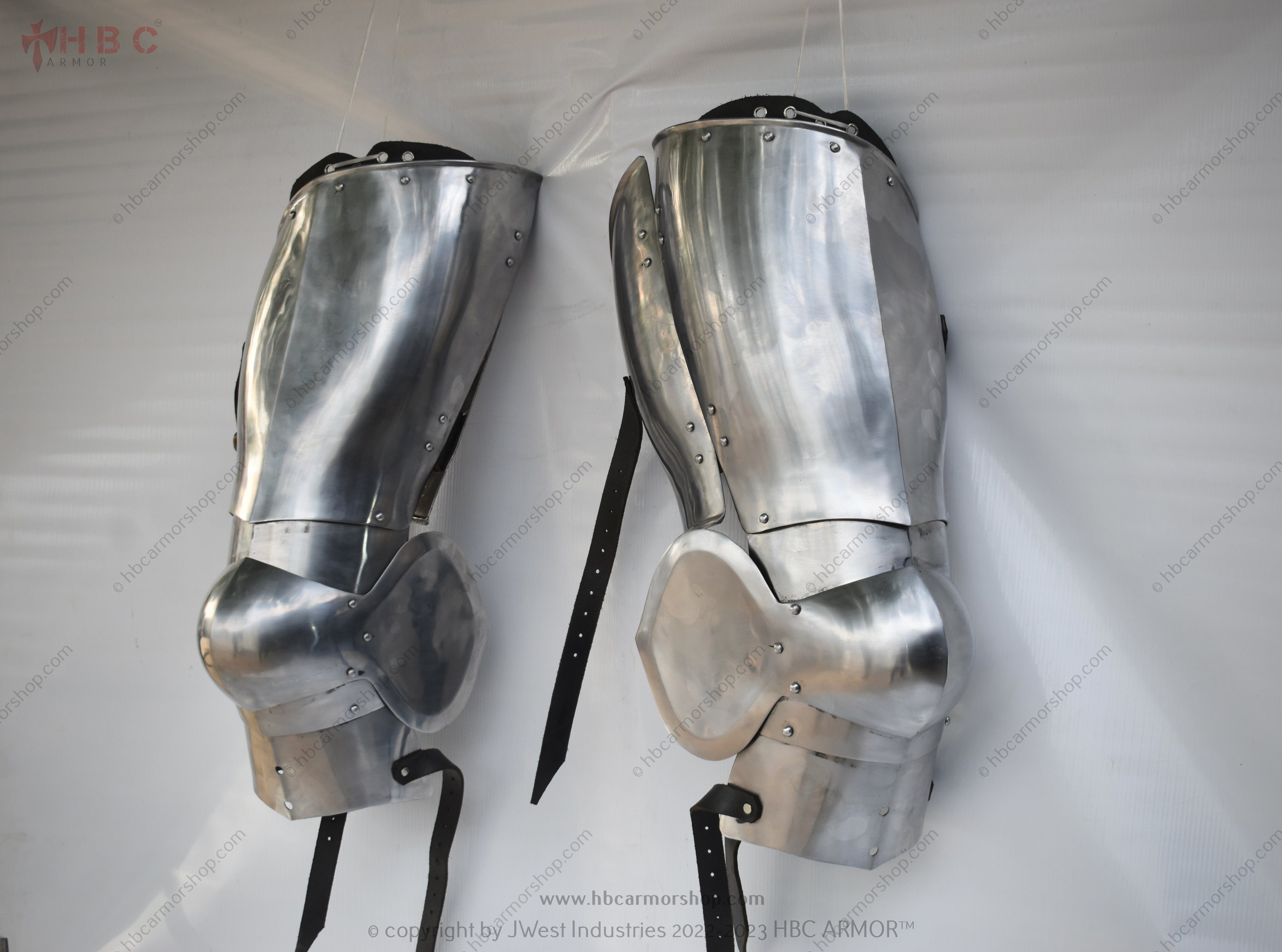 14th Century Churburg Leg Armor for Medieval Combat & Reenactment/Buhu ...