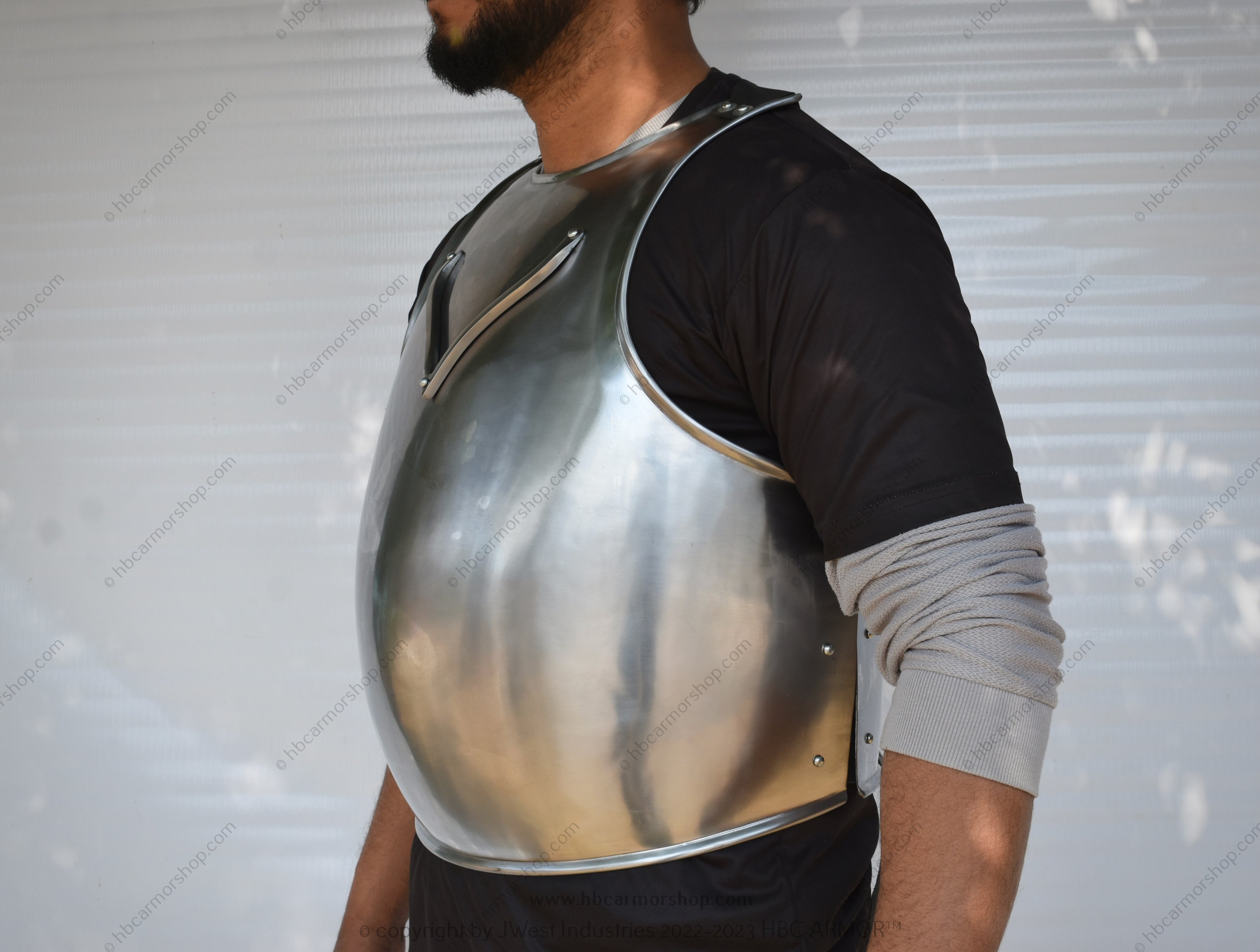 Medieval Handforged Churburg Style Breastplate 14th Century — HBC Armor ...