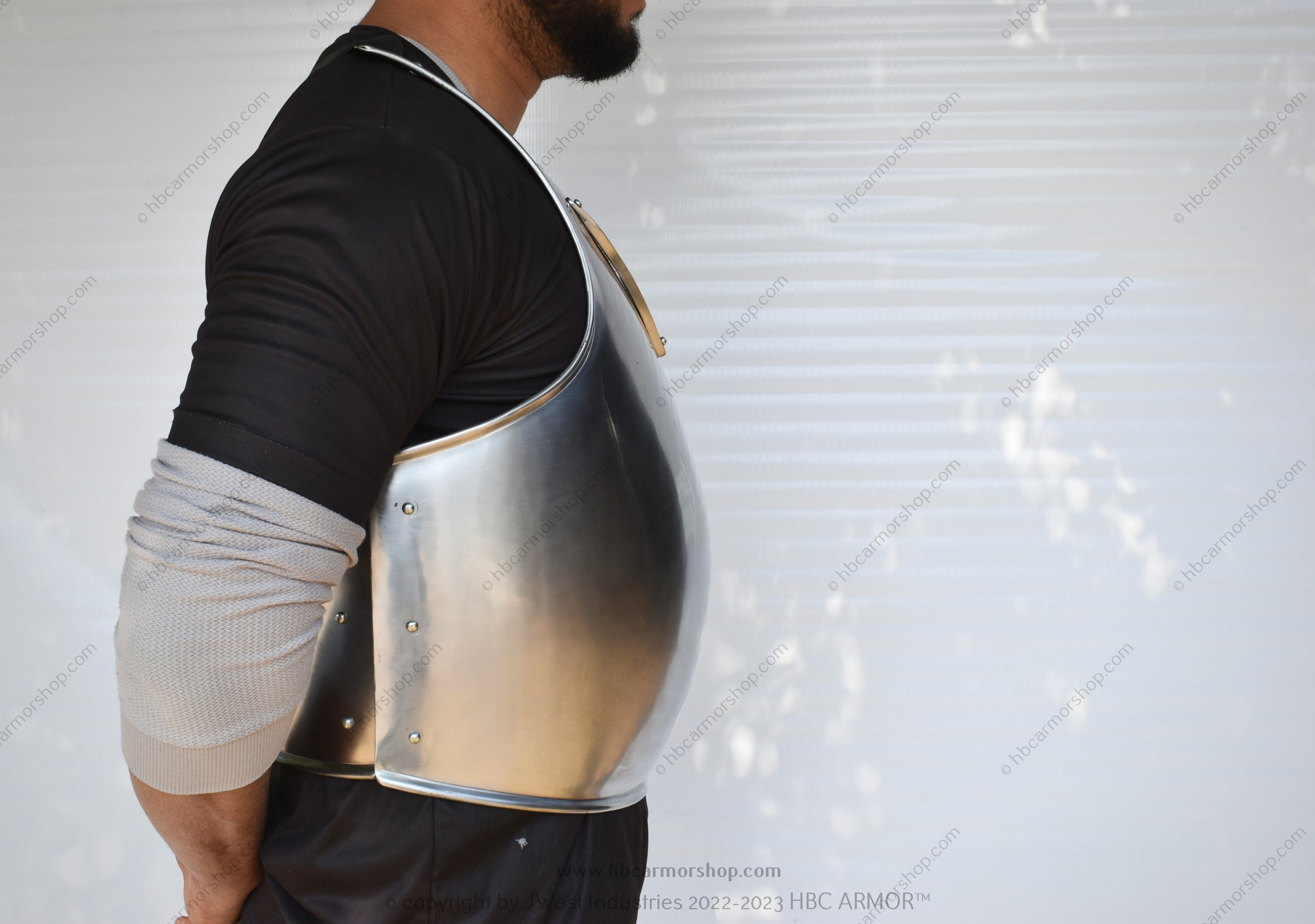 Medieval Handforged Churburg Style Breastplate 14th Century — HBC Armor ...