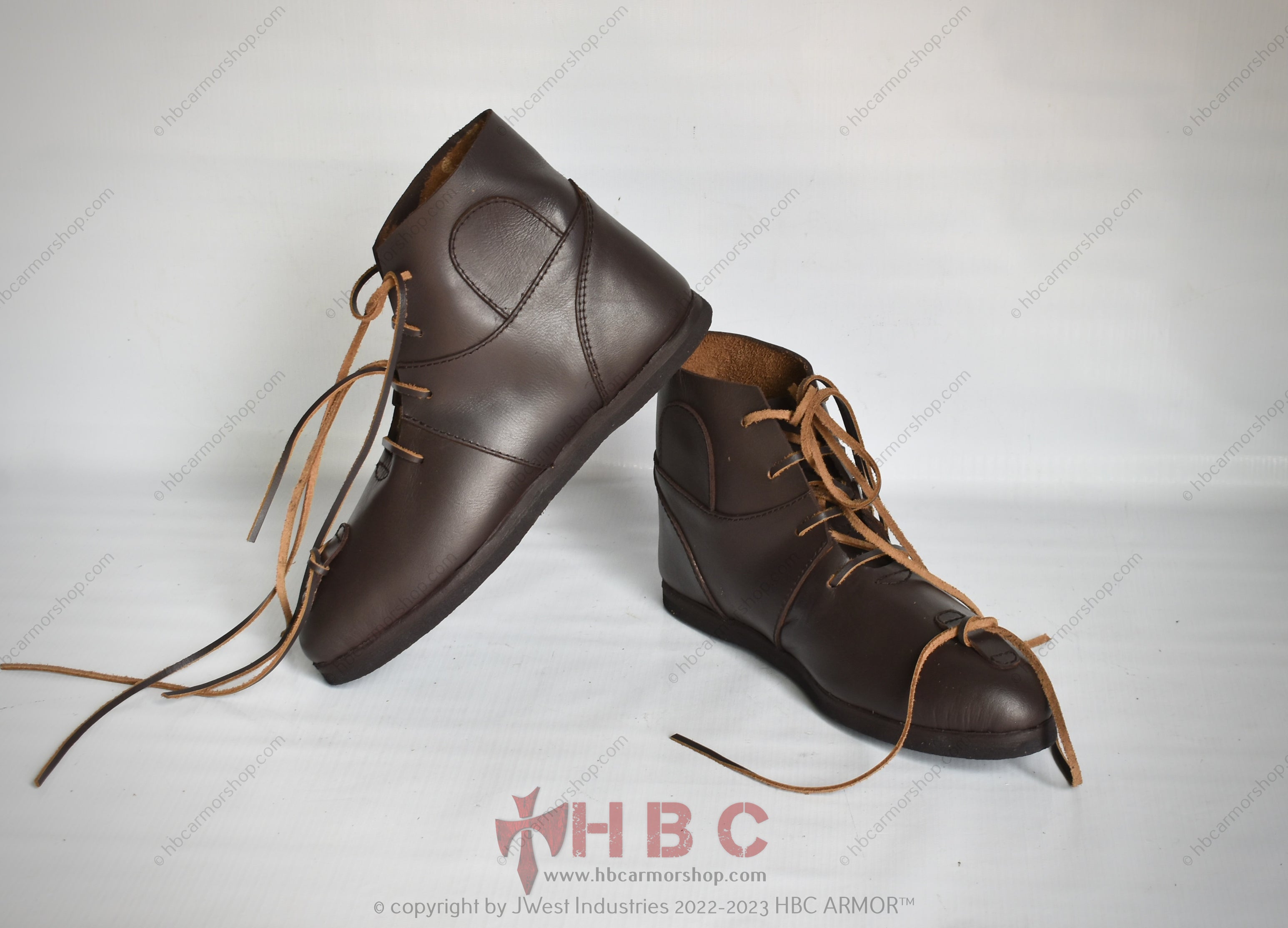 Medieval battle boots Leather with Reinforce Leather+Rubber Sole — HBC ...