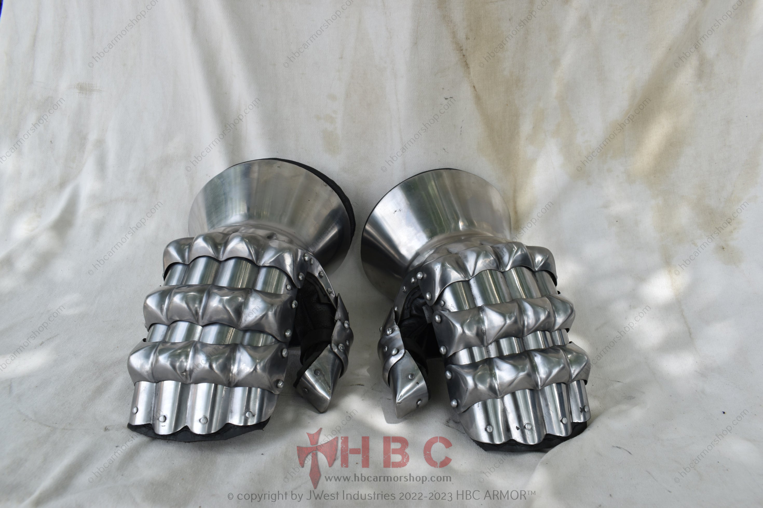 HBC Armor™ Gauntlet KETPIL Medieval combat hand Armour| Sca mitten gau ...