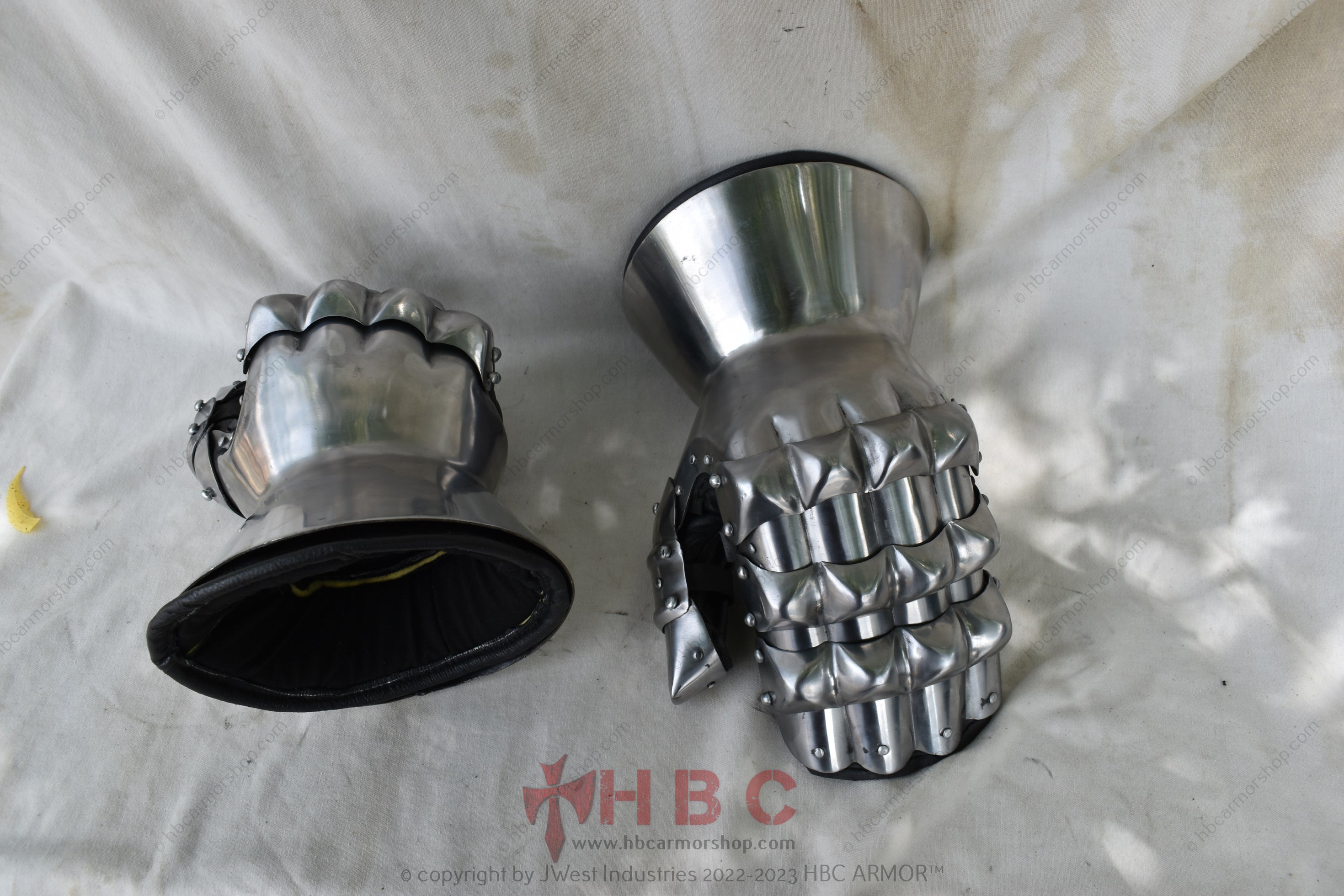 HBC Armor™ Gauntlet KETPIL Medieval combat hand Armour| Sca mitten gau ...