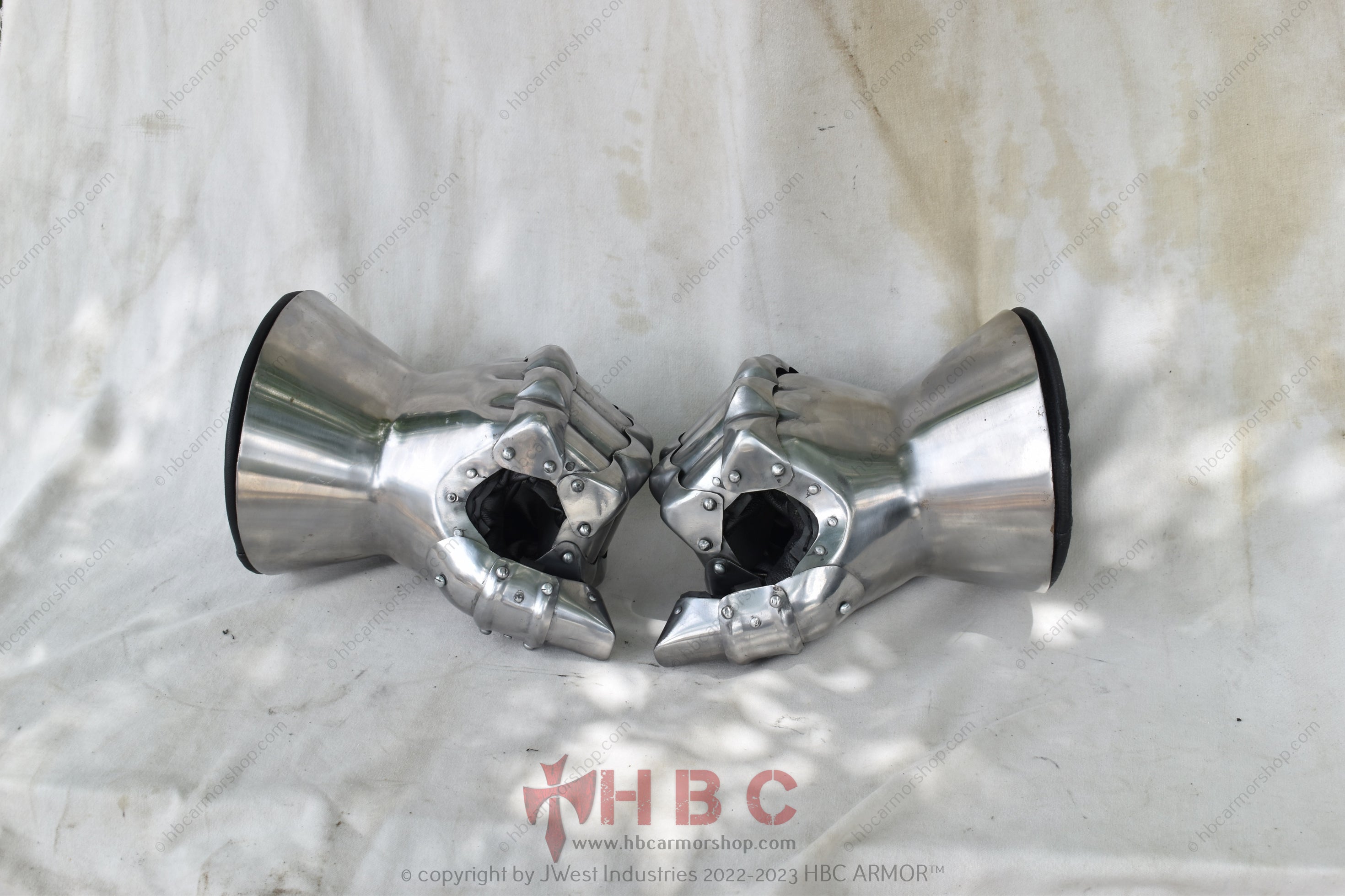 HBC Armor™ Gauntlet KETPIL Medieval combat hand Armour| Sca mitten gau ...