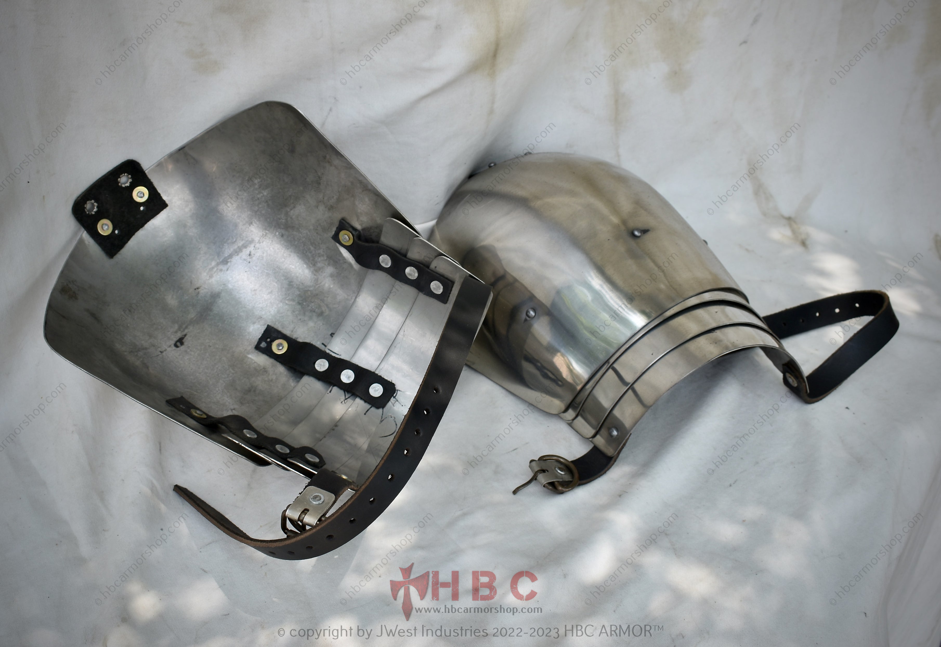 Medieval Spauldron Shoulder Armour Buhurt/IMCF/ACL — HBC Armor Shop