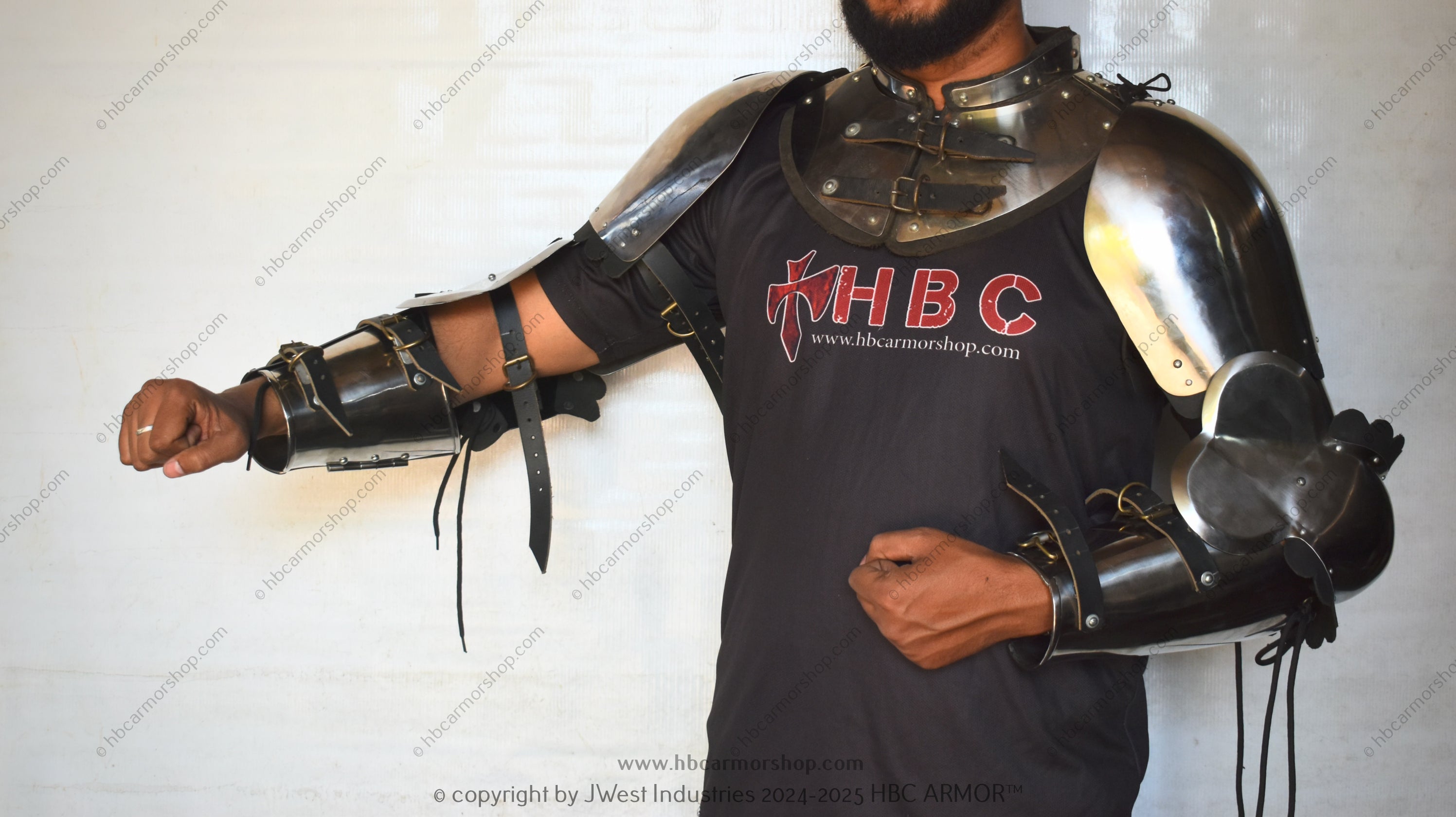 Floating Arms Set for Medieval Combat 14th Century — HBC Armor Shop