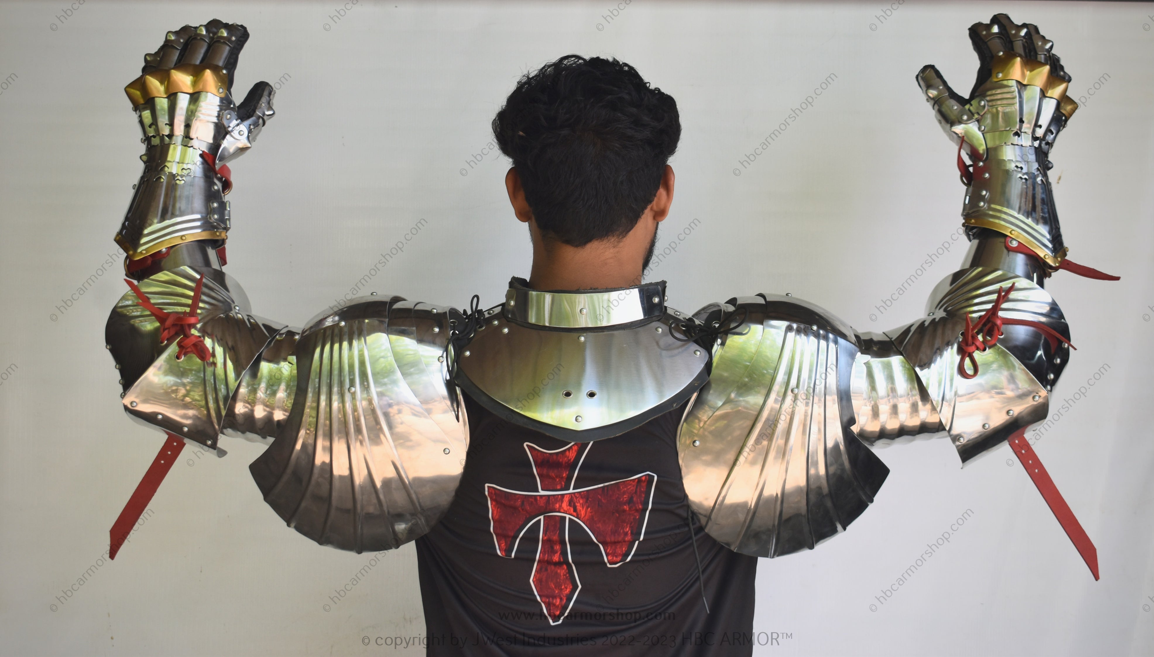 Gothic Arms Armor set Gothic knight — HBC Armor Shop
