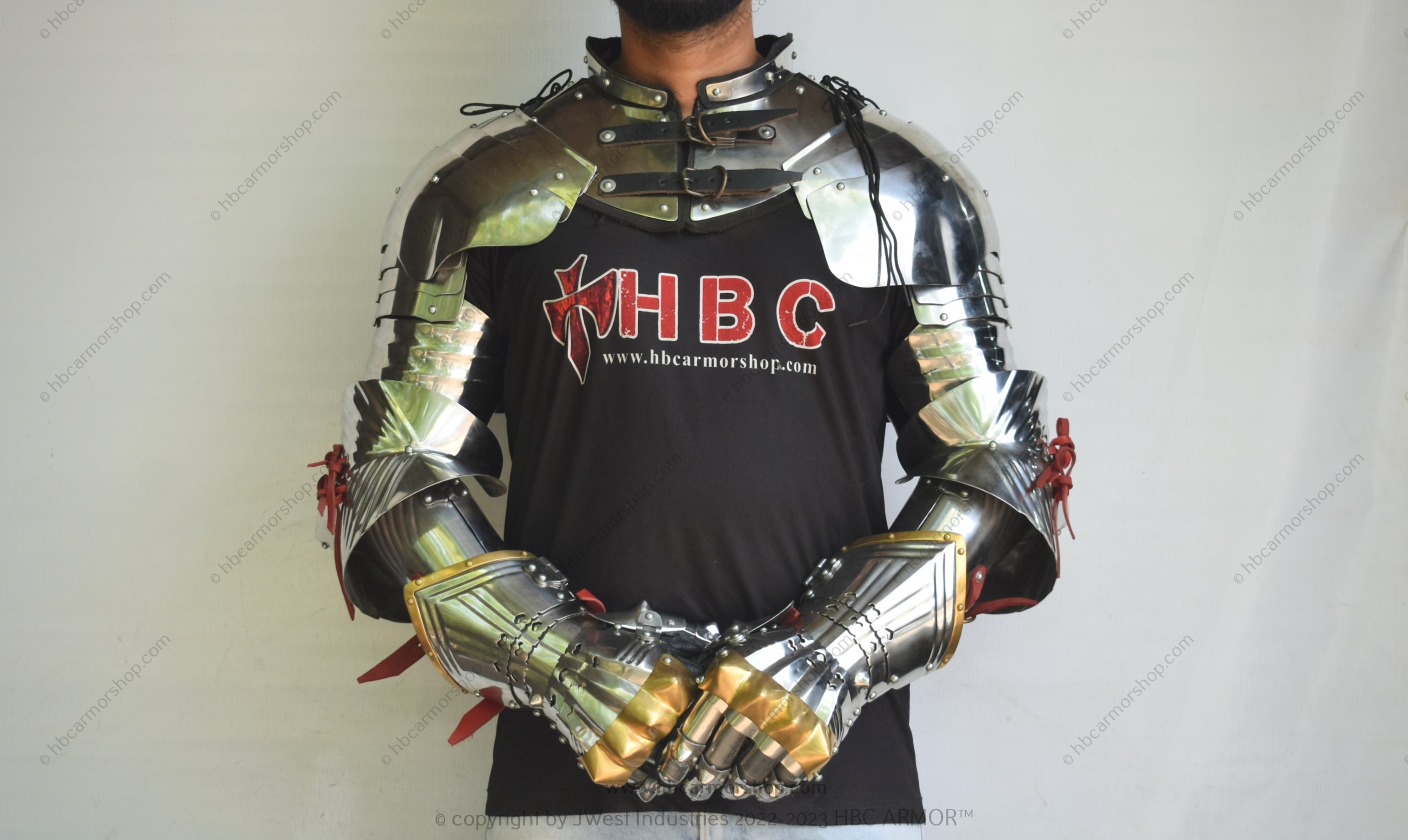Gothic Arms Armor set Gothic knight — HBC Armor Shop