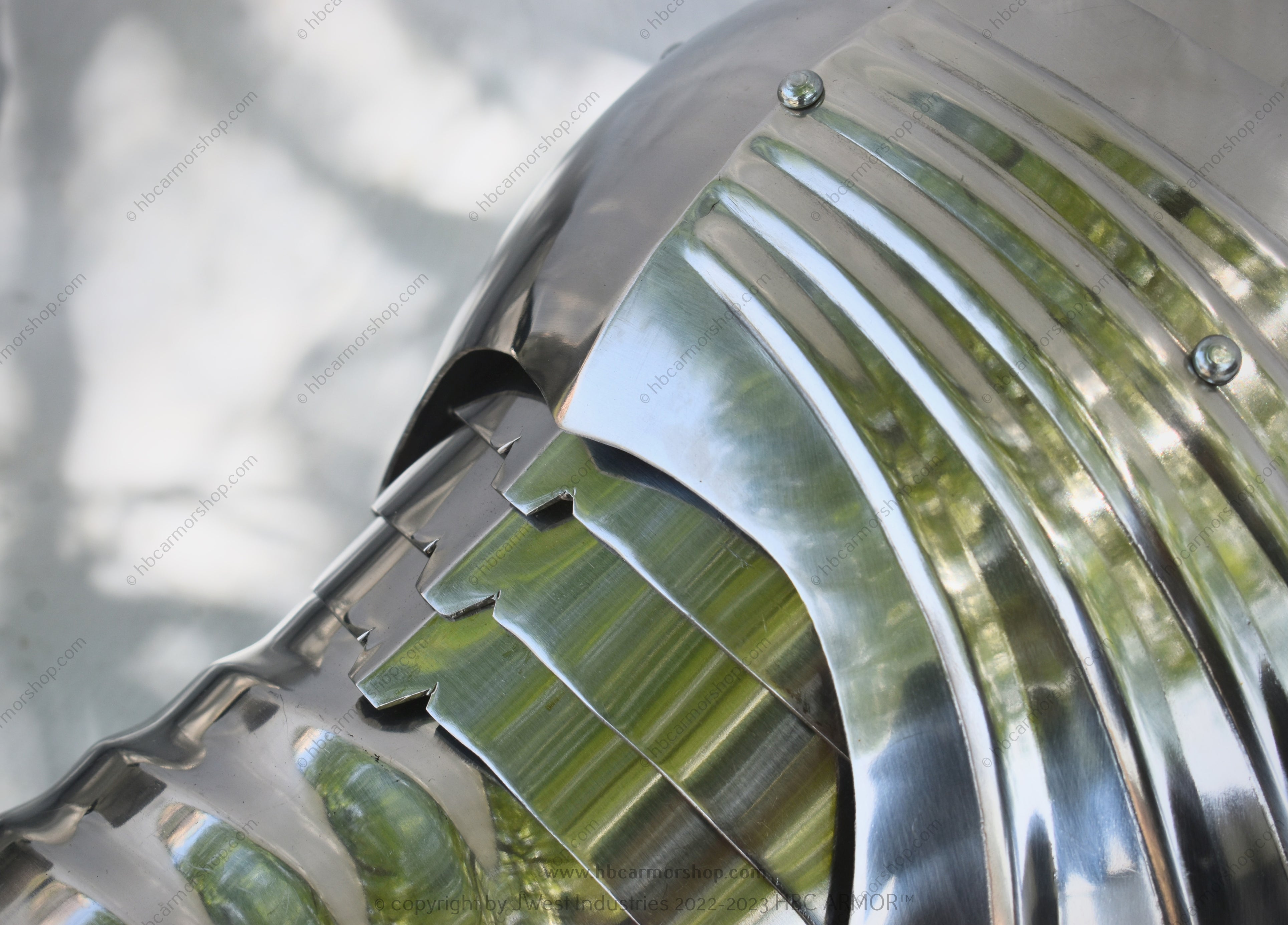 Handforged Gothic Spauldron Shoulder Armour - Late 15th Century Reprod ...