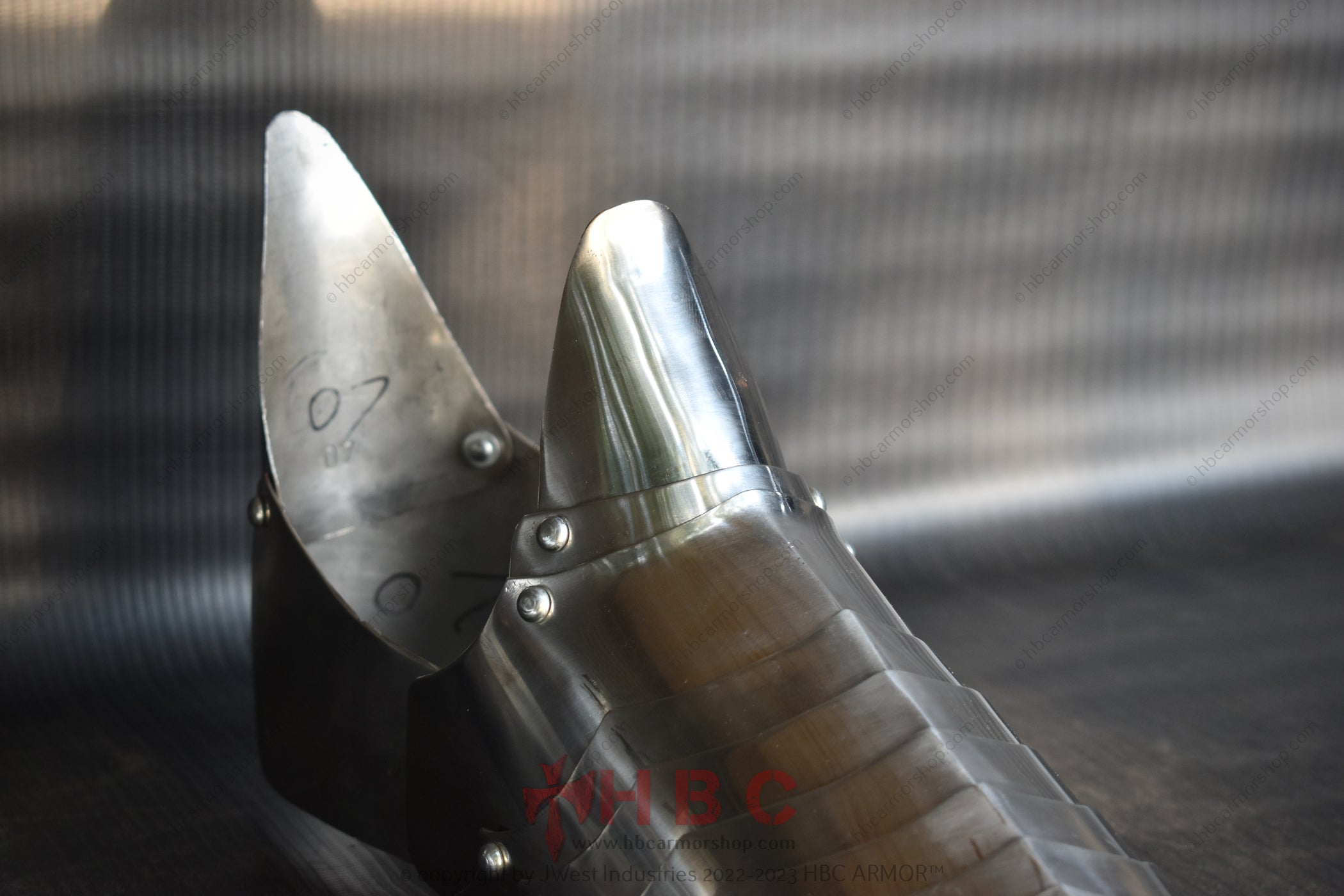 Hand-Forged Gothic 15th Century Sabaton Foot Armour for Buhurt, Reenac ...