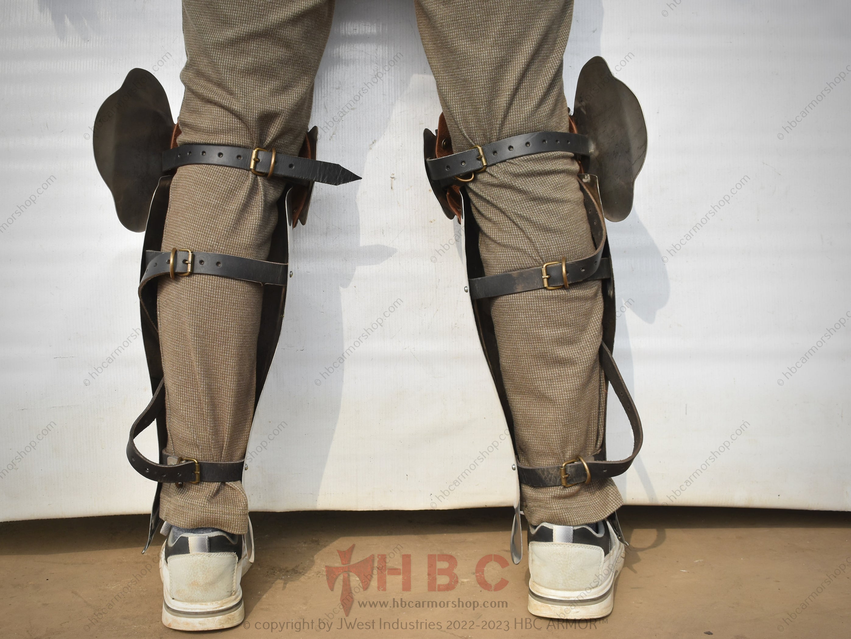 Rieneck Greaves and Cops: Authentic 14th Century Shin Guard Armour ...