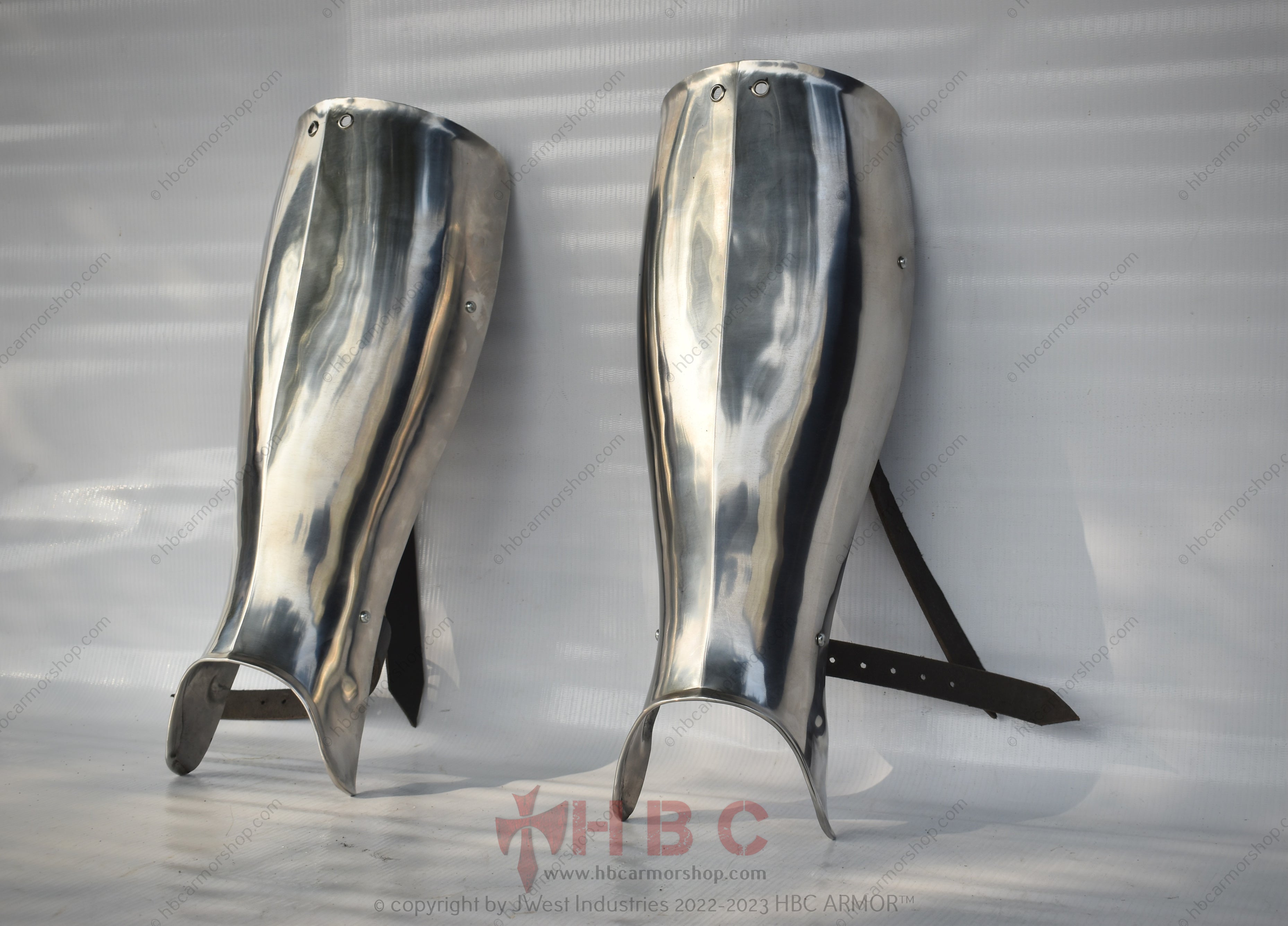 Rieneck Greaves and Cops: Authentic 14th Century Shin Guard Armour ...