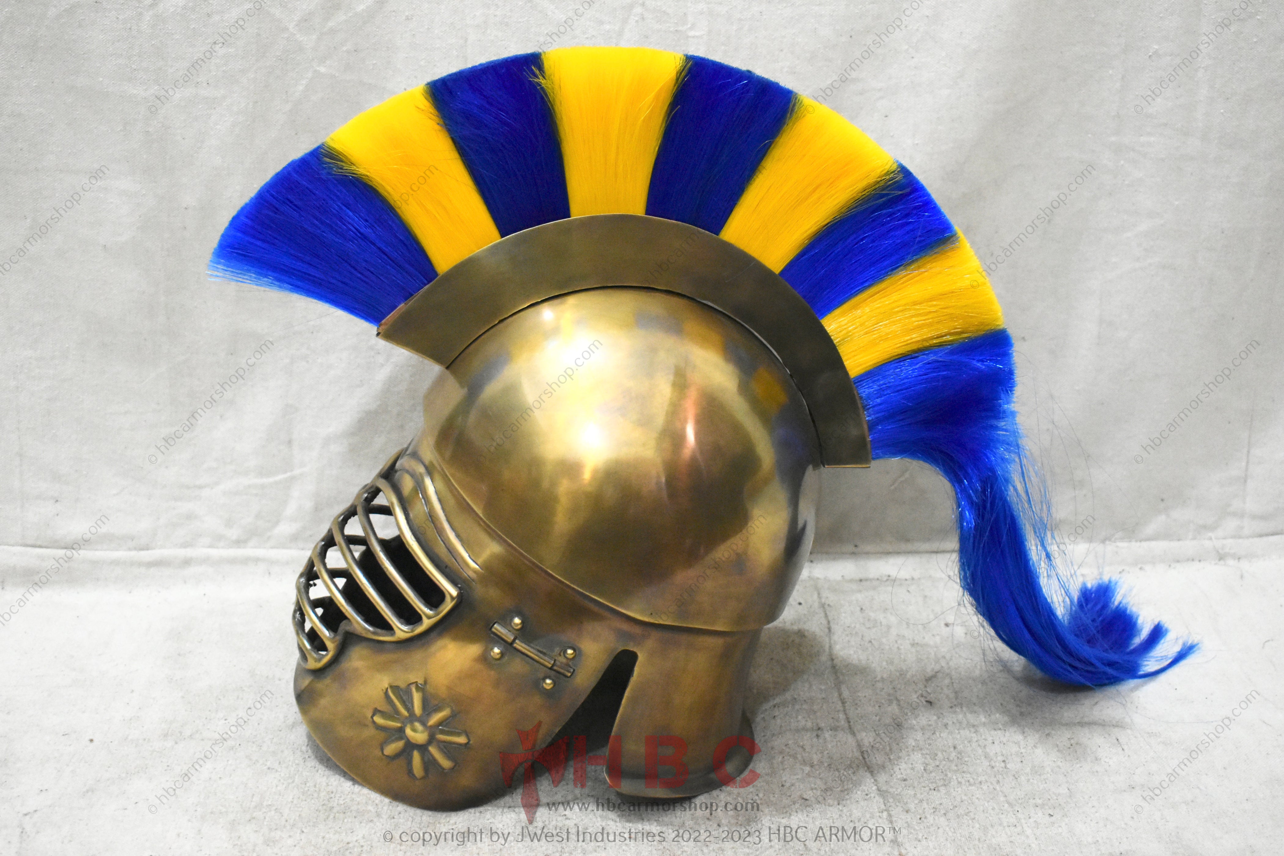 Greek Corinthian Helmet for SCA Combat — HBC Armor Shop