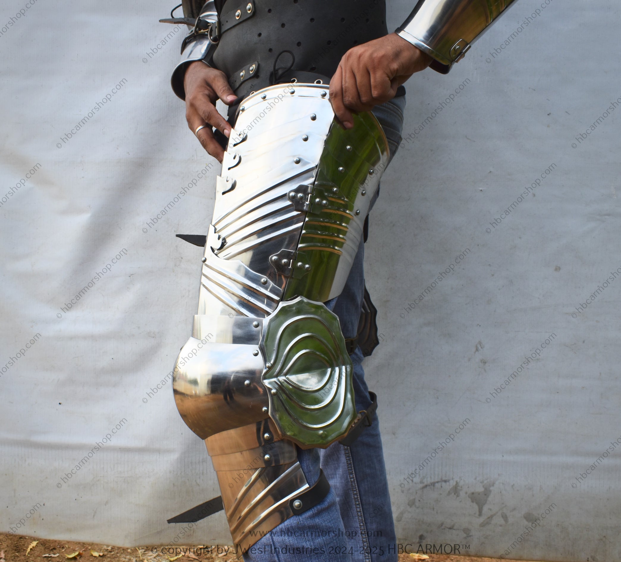 Handforged Gothic Armour Set of Arms and Legs COMBO - by HBC Armor ...