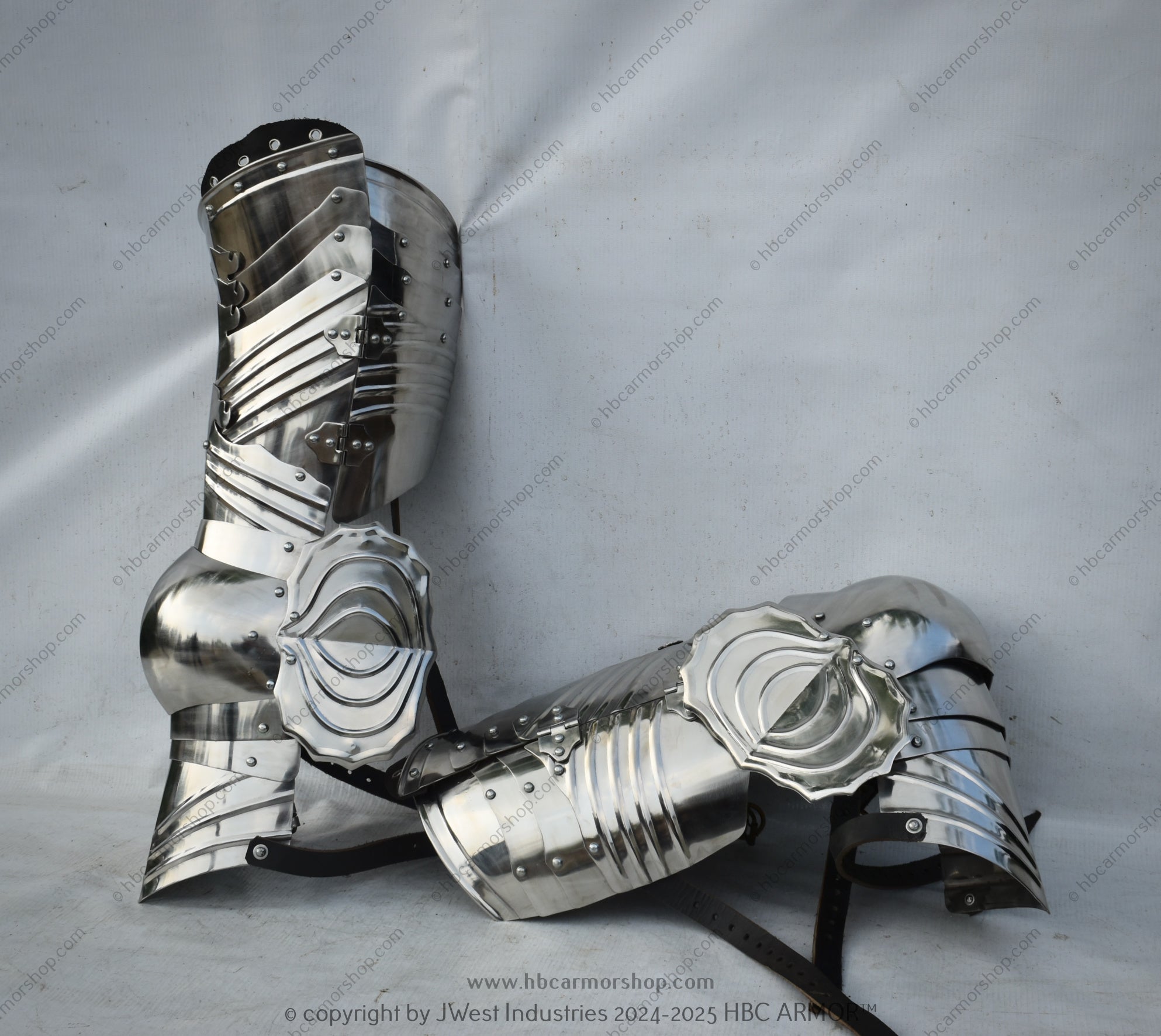 Handforged Gothic Armour Set of Arms and Legs COMBO - by HBC Armor ...
