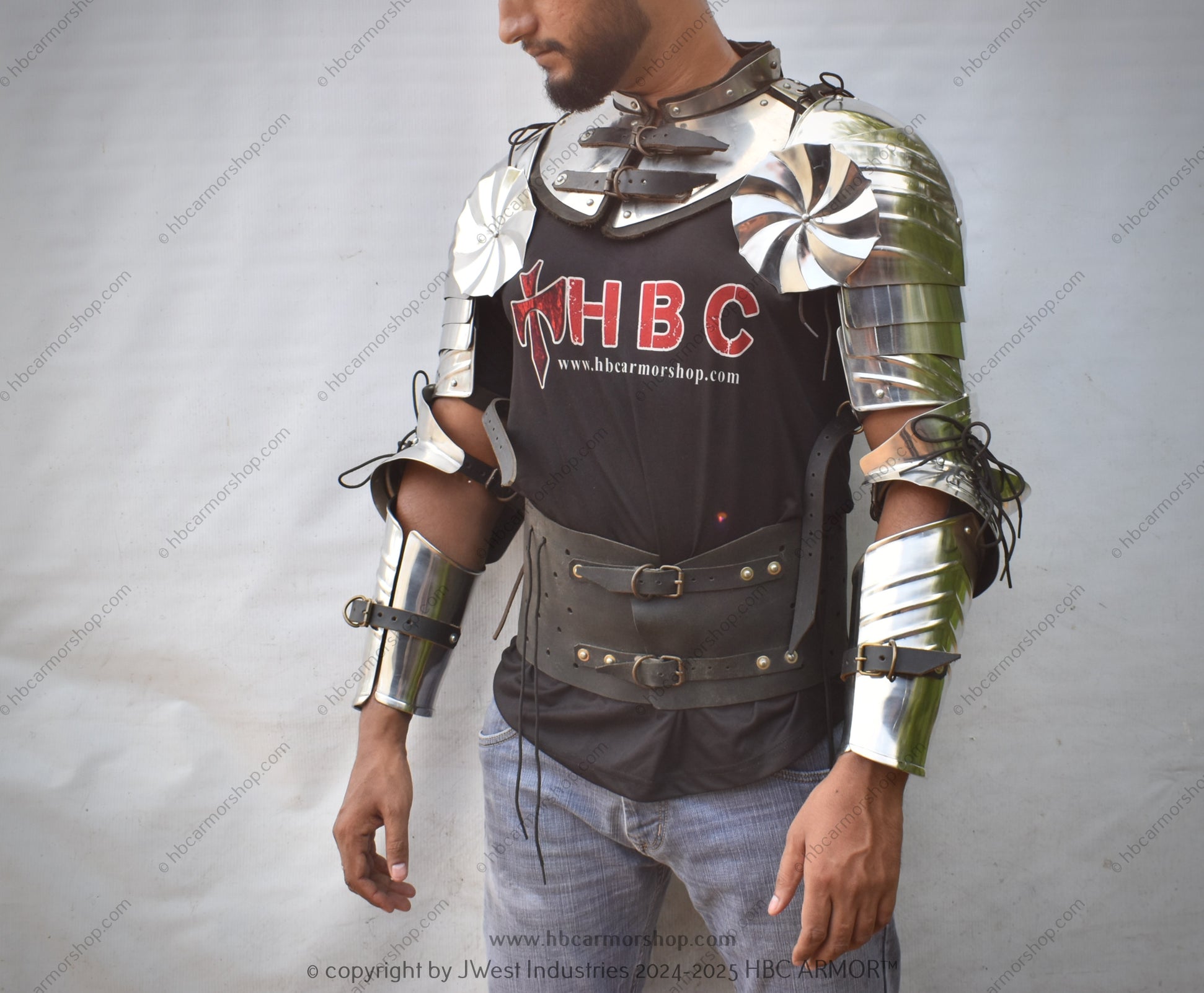 Handforged Gothic Armour Set of Arms and Legs COMBO - by HBC Armor ...