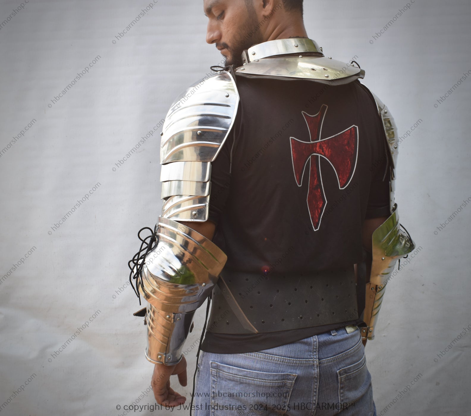 Handforged Gothic Armour Set of Arms and Legs COMBO - by HBC Armor ...