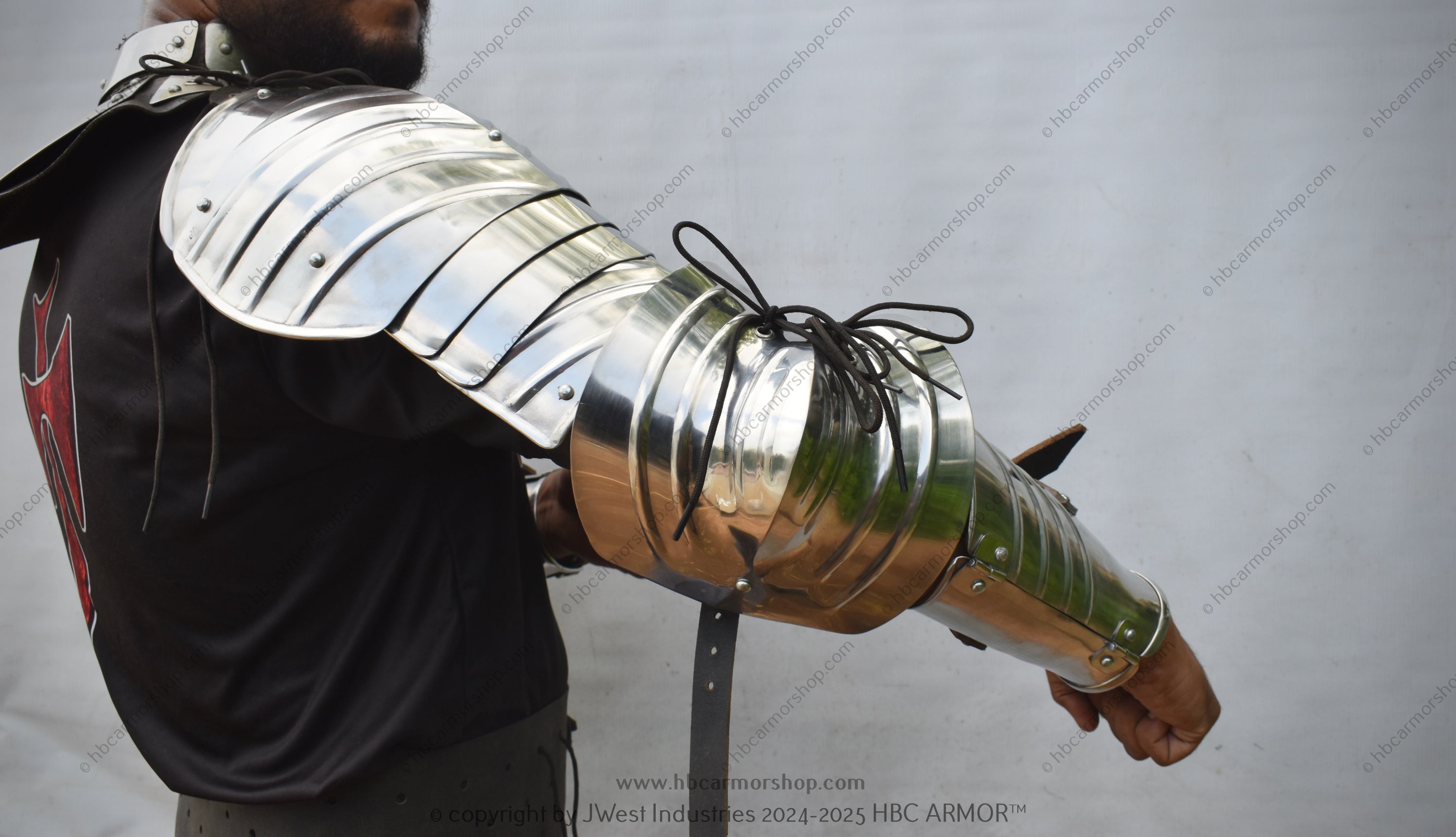 Handforged Gothic Armour Set of Arms and Legs COMBO - by HBC Armor ...