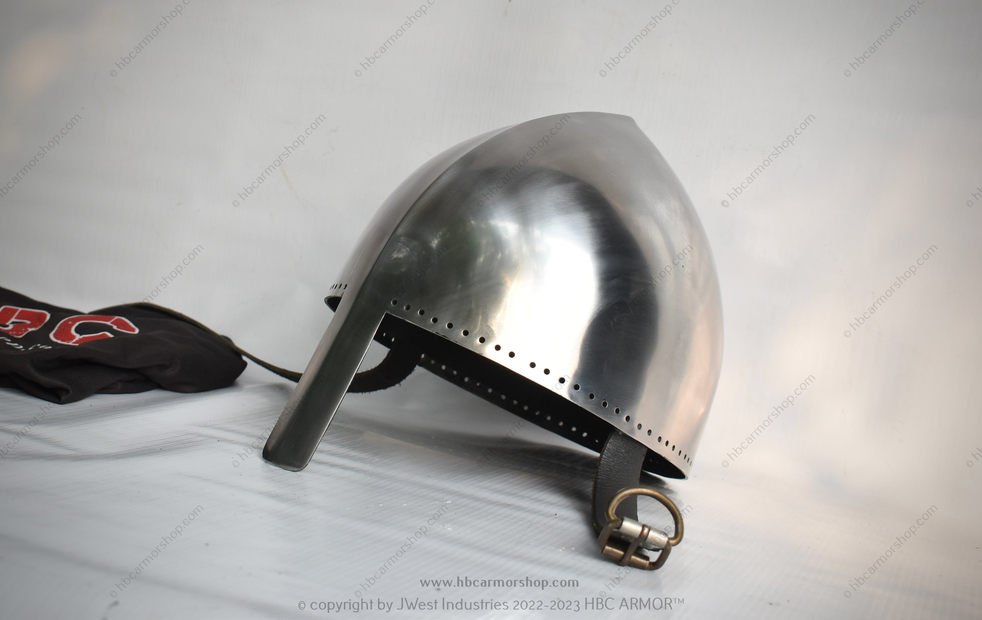 Norman Nasal Helmet LARP/Reenactment — HBC Armor Shop