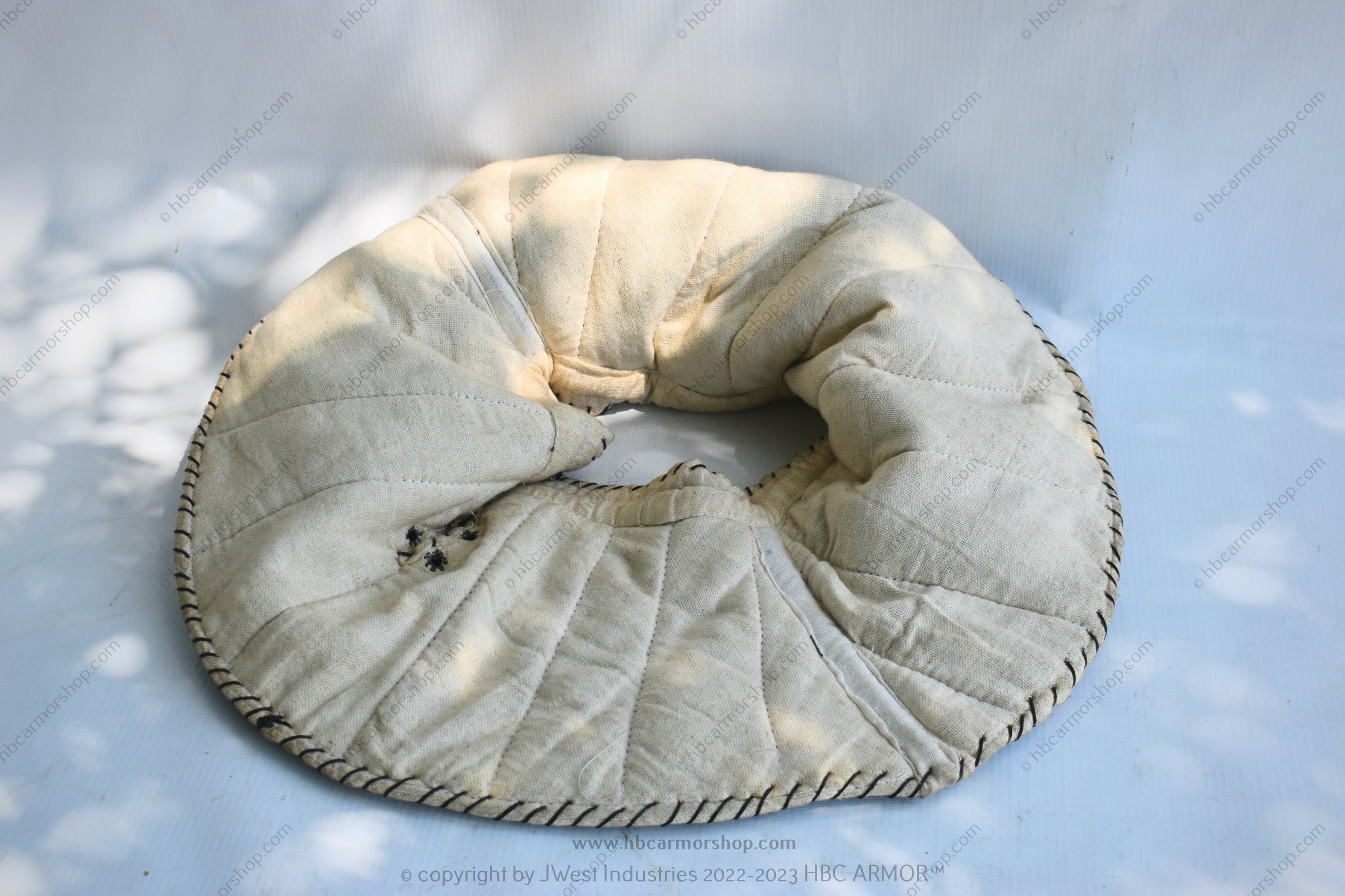 Padded Chainmail Collar - Medieval Reenactment,SCA — HBC Armor Shop