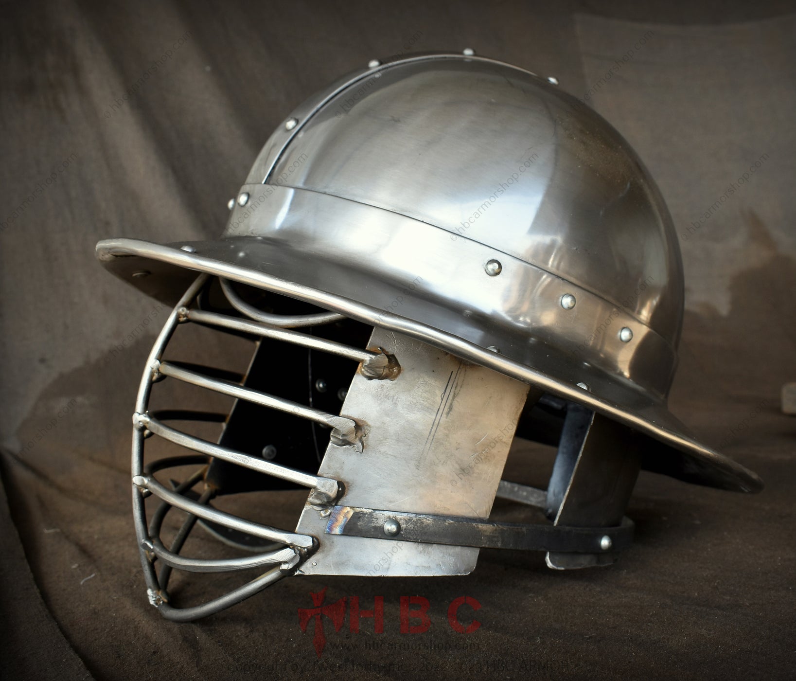 Varangian Valor: Steel Helmet for SCA Combat Legal Armor/Medieval SCA ...