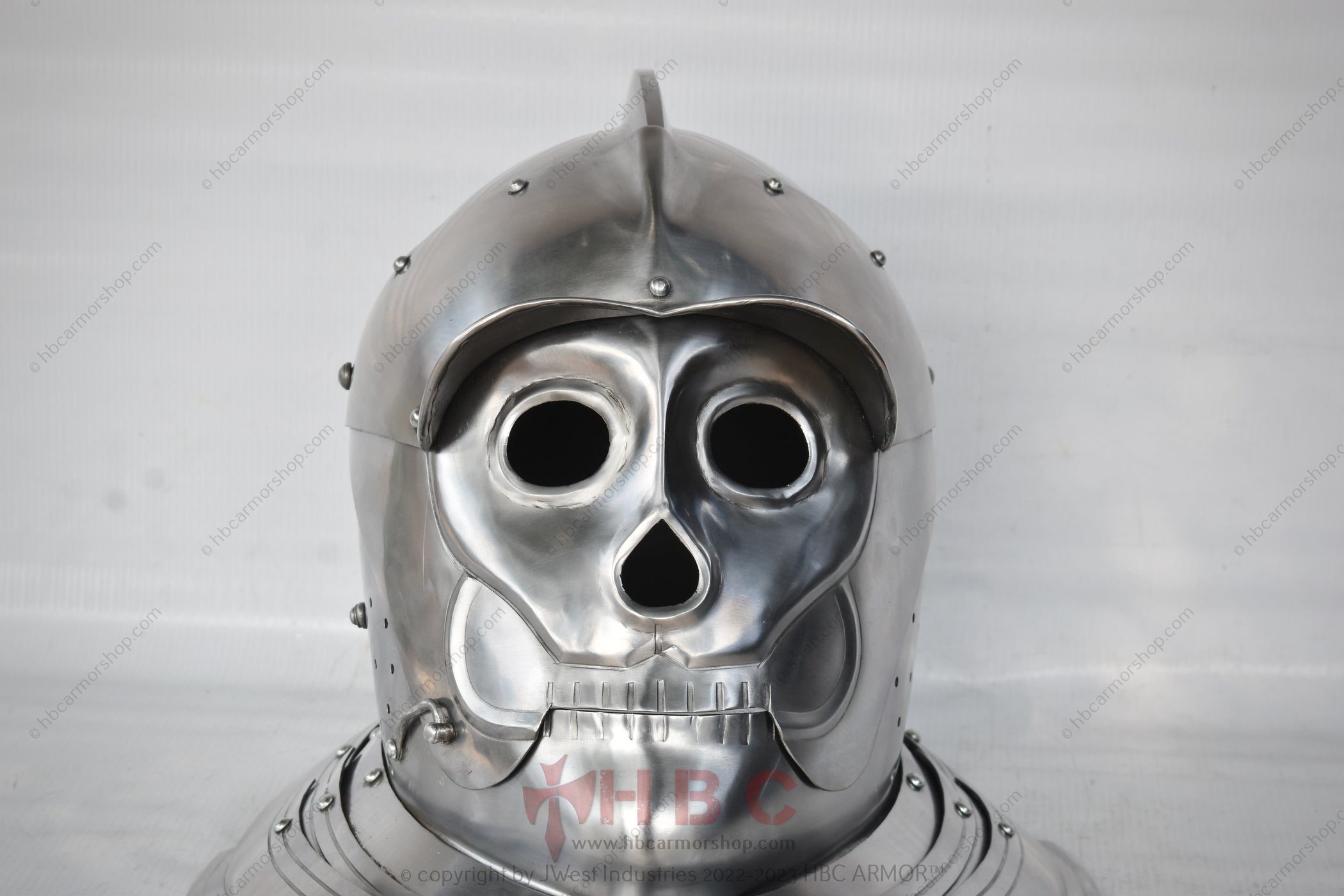 Hand-Forged 17th Century Savoyard Helmet - Todenkopf, Medieval Death's ...