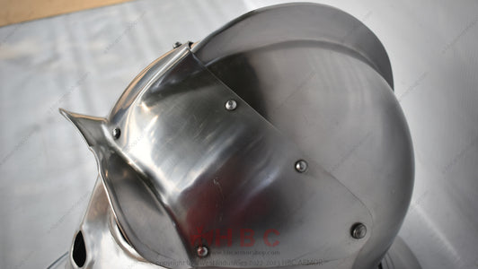 Hand-Forged 17th Century Savoyard Helmet - Todenkopf, Medieval Death's ...