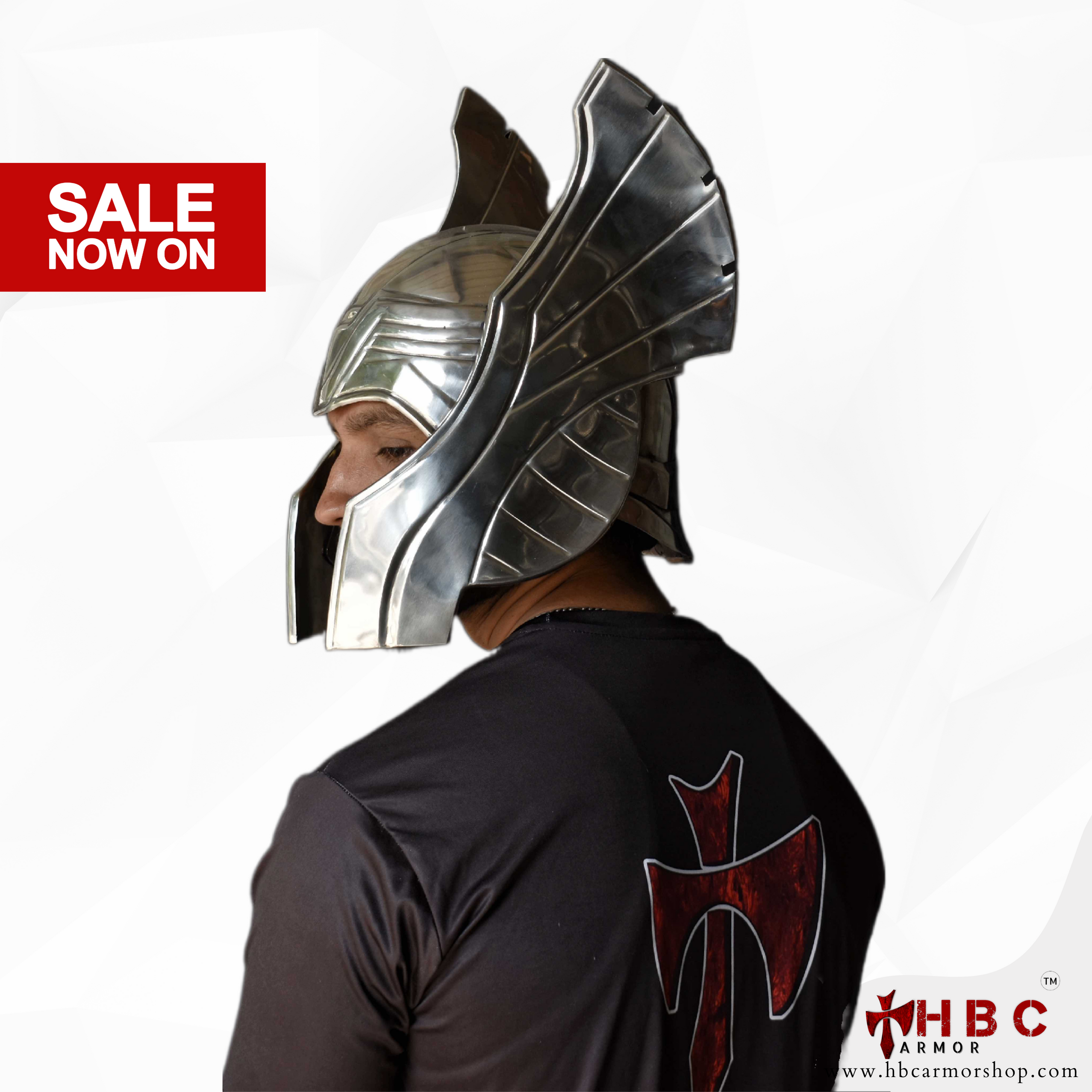 HBC Armor™ Metal Helmet THOR - The god of Thunder (cosplay/Armour coll ...