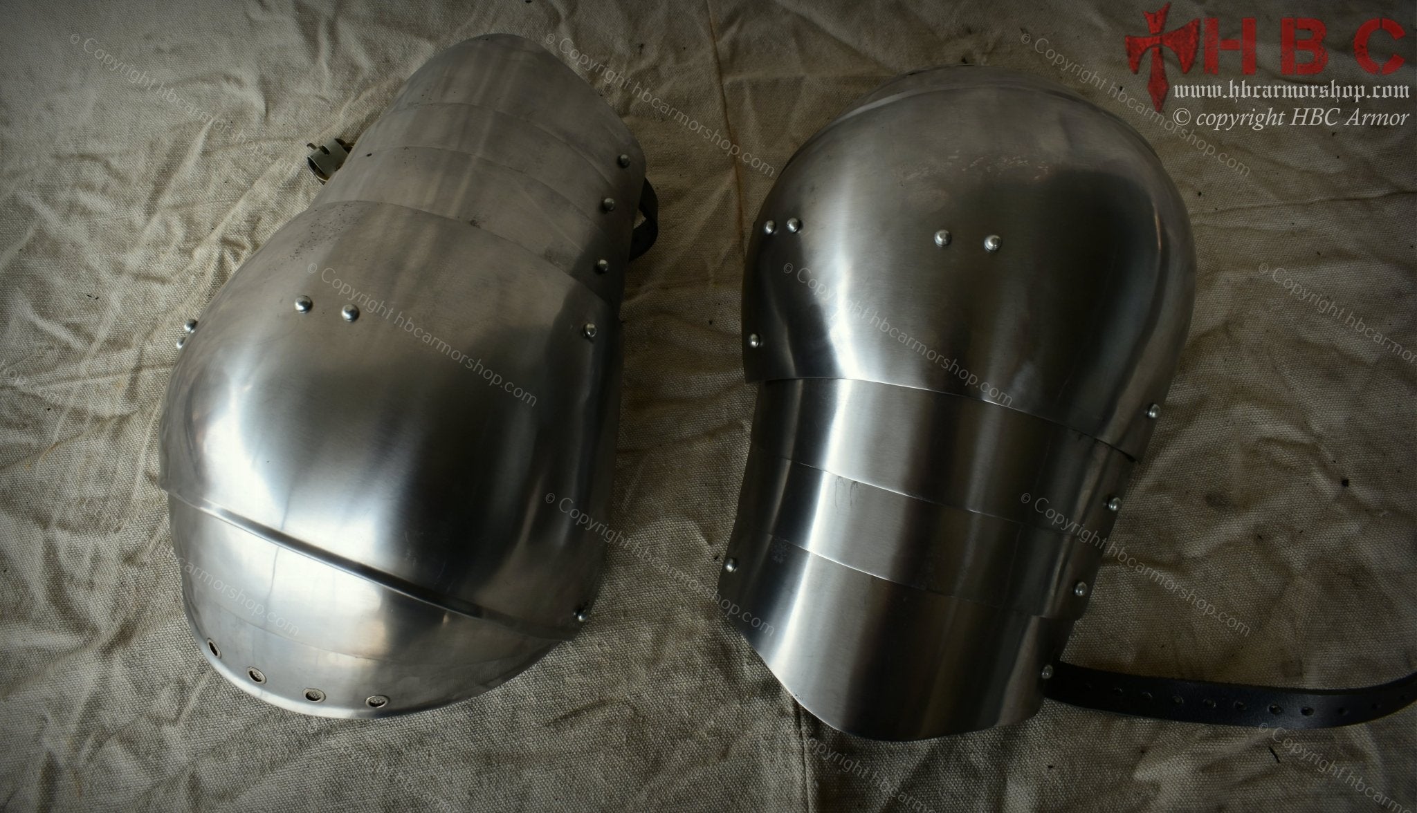 Anatomical Pauldron Shoulder Armour — HBC Armor Shop