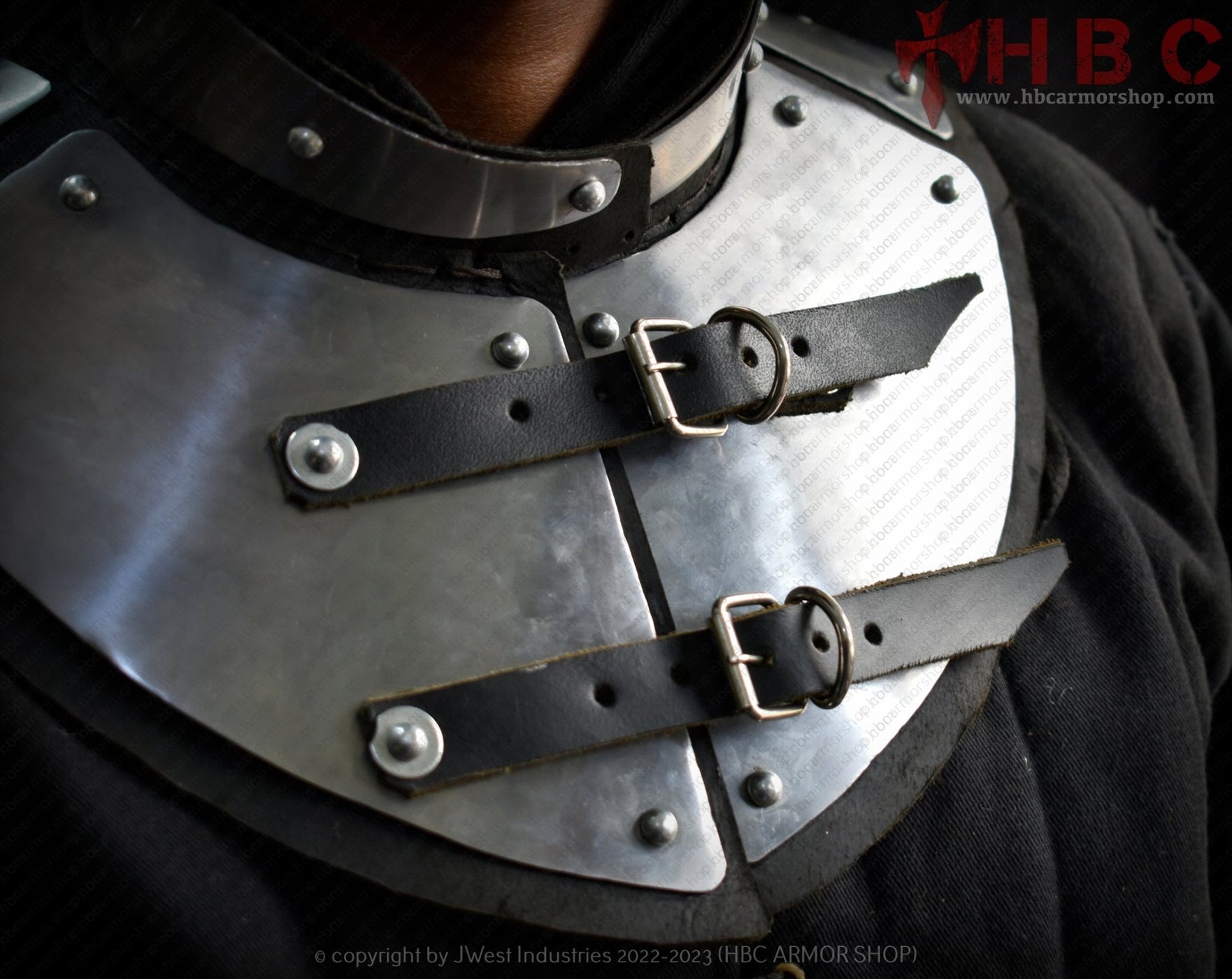 Buhurt Neck & Spine protection 360 — HBC Armor Shop