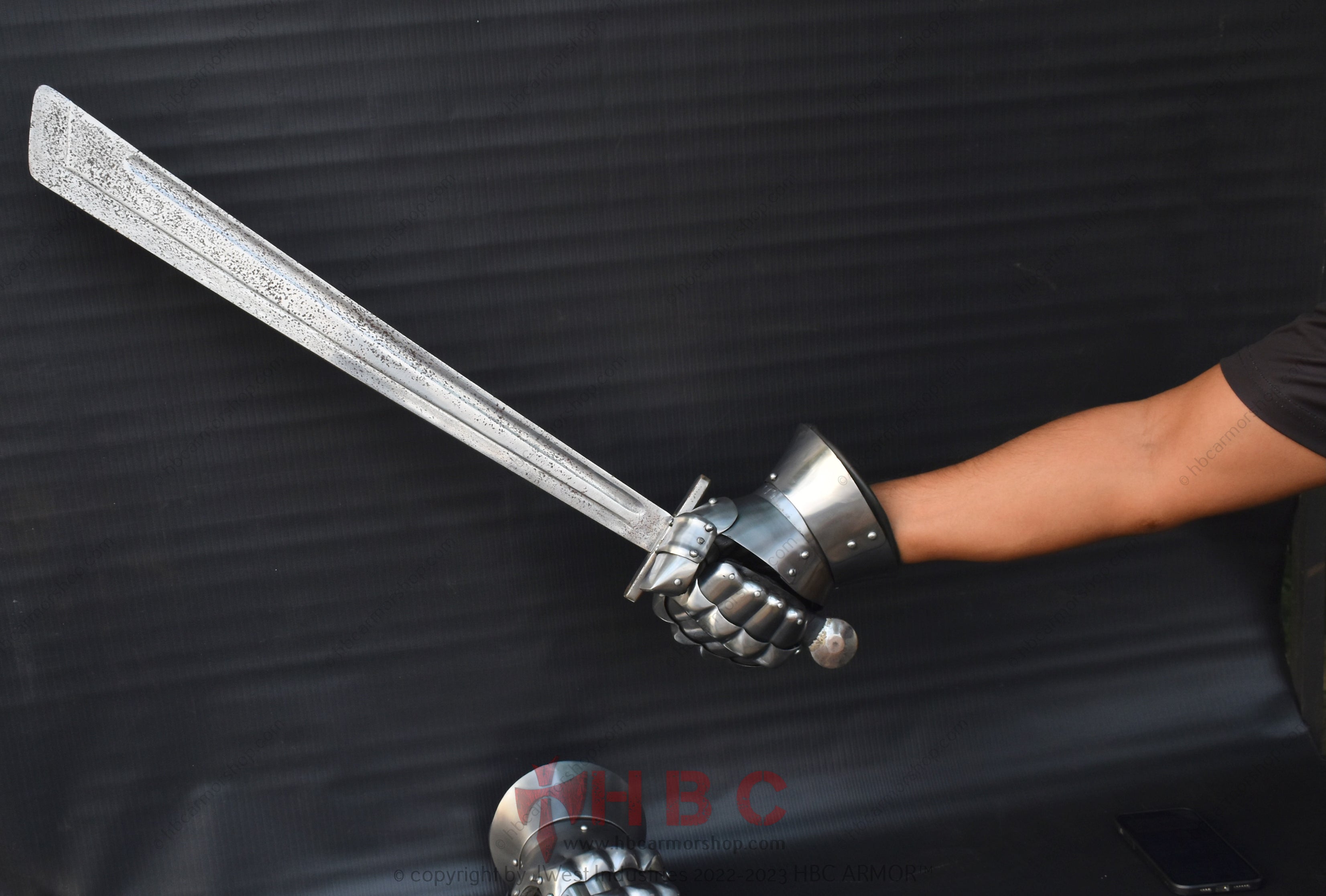 IRON FIST 2.O Buhurt Battle-Ready Gauntlet with Advanced Wrist Articul ...