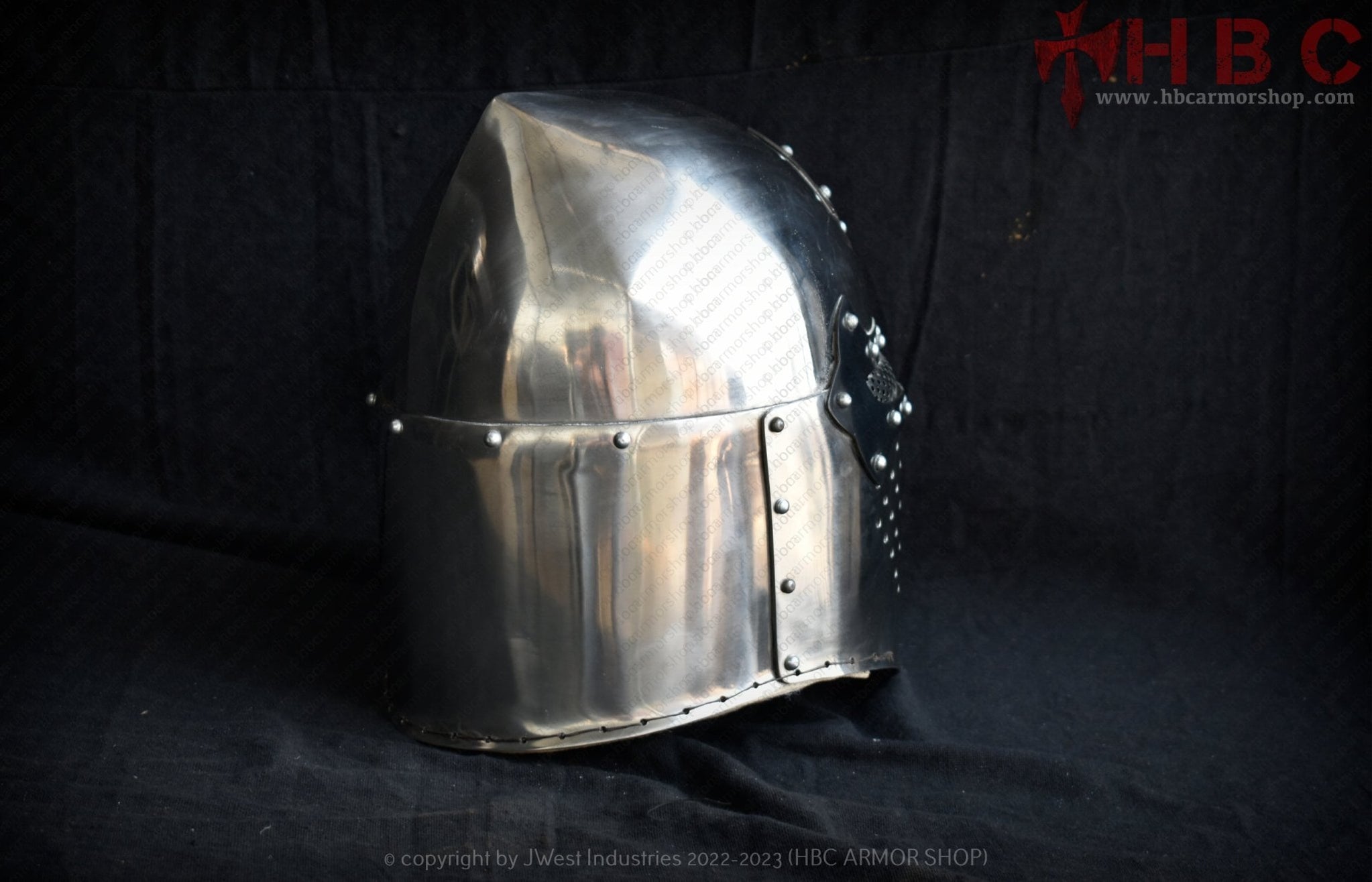 Closed Sugarloaf Helmet SCA Combat Helmet — HBC Armor Shop