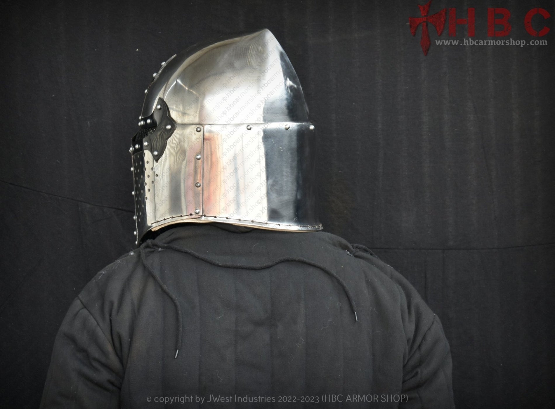 Closed Sugarloaf Helmet SCA Combat Helmet — HBC Armor Shop