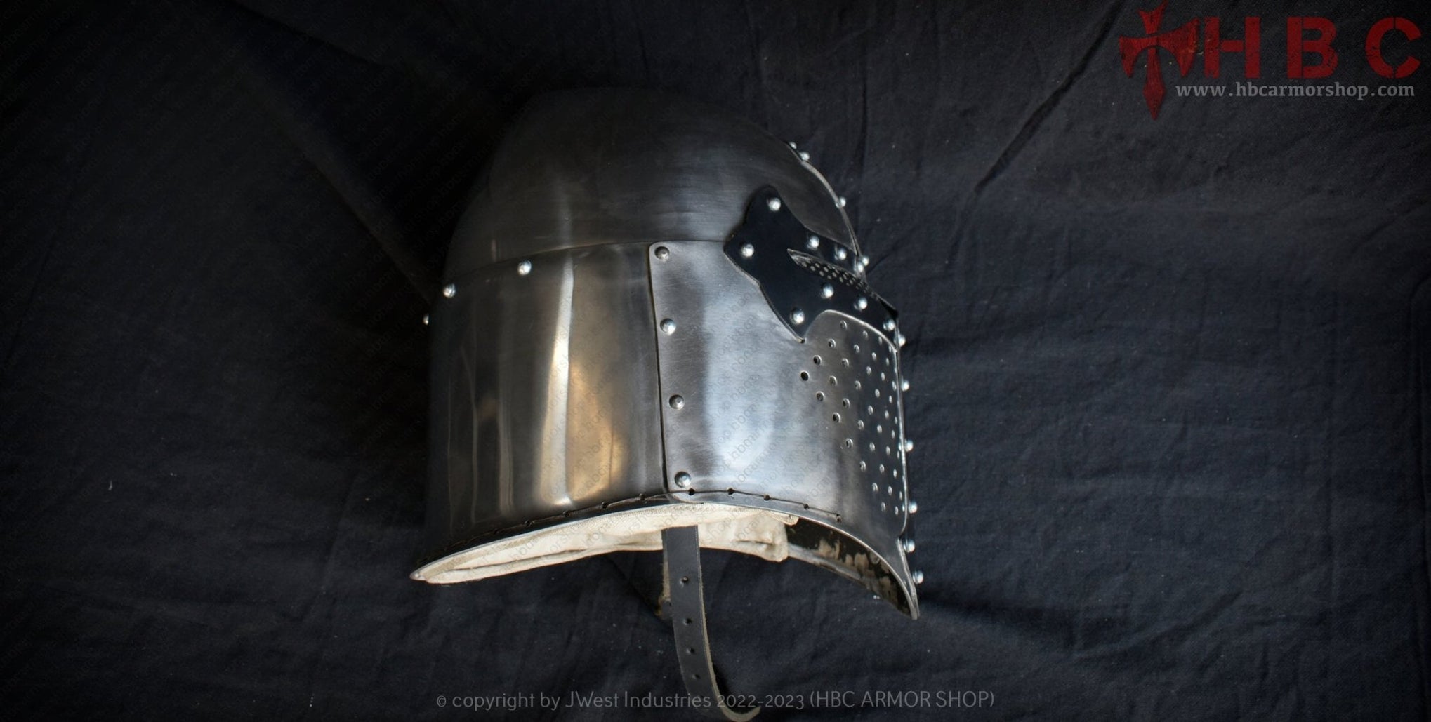 Closed Sugarloaf Helmet SCA Combat Helmet — HBC Armor Shop