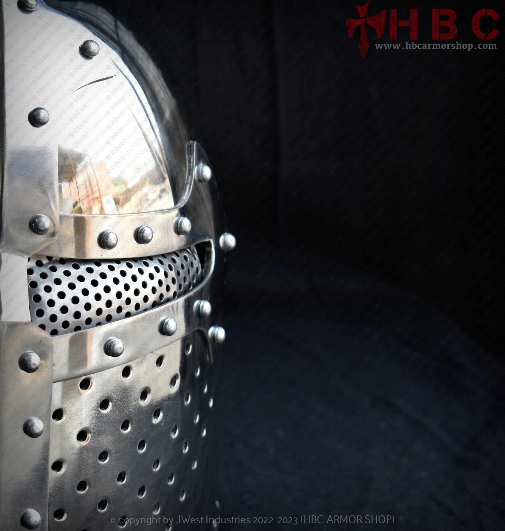 Closed Sugarloaf Helmet SCA Combat Helmet — HBC Armor Shop