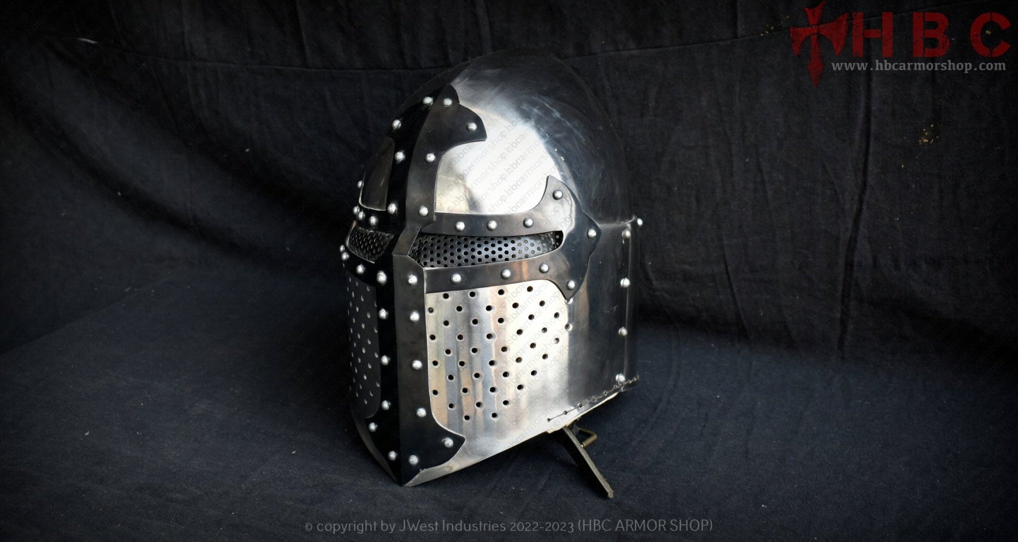 Closed Sugarloaf Helmet SCA Combat Helmet — HBC Armor Shop