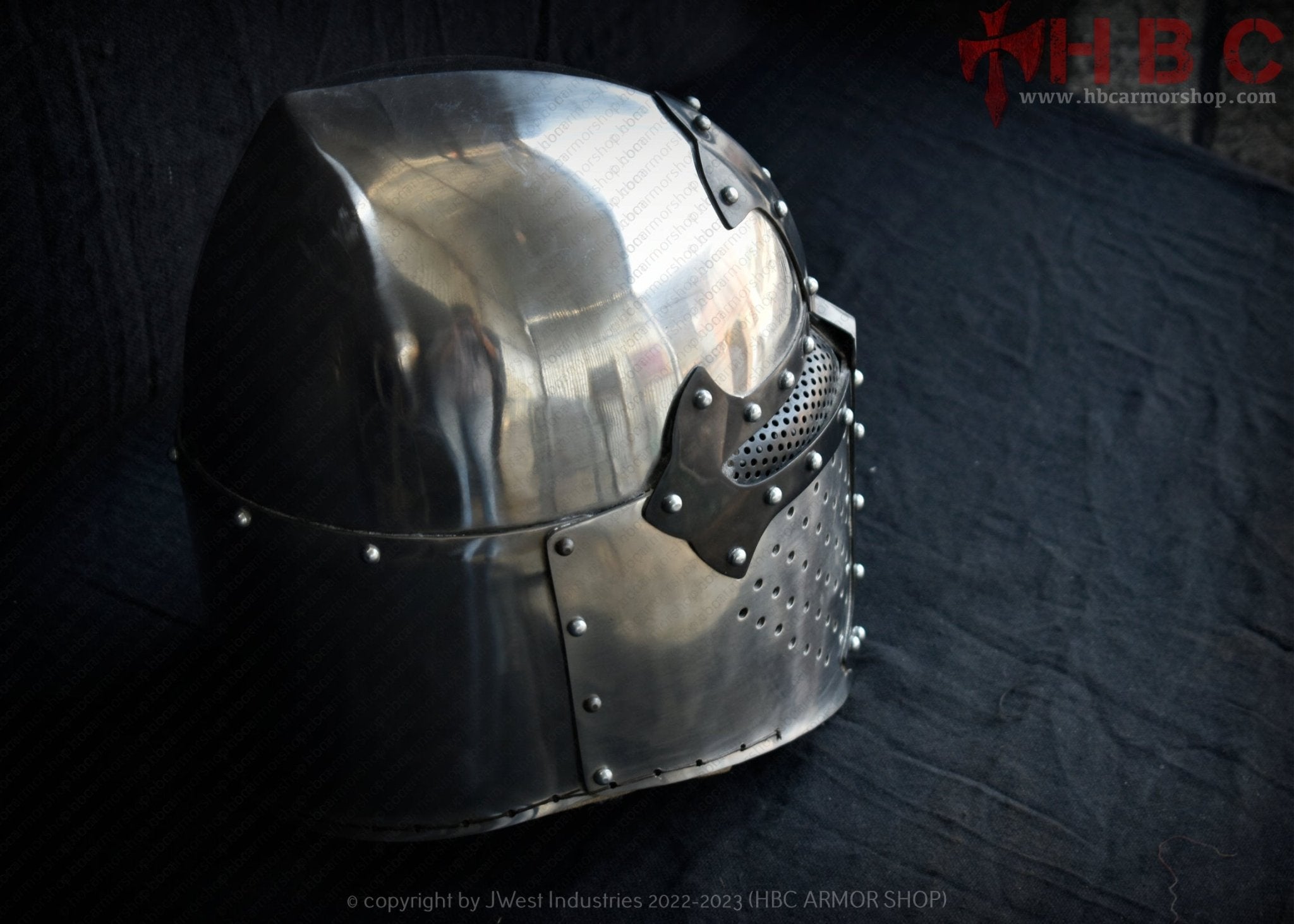 Closed Sugarloaf Helmet SCA Combat Helmet — HBC Armor Shop