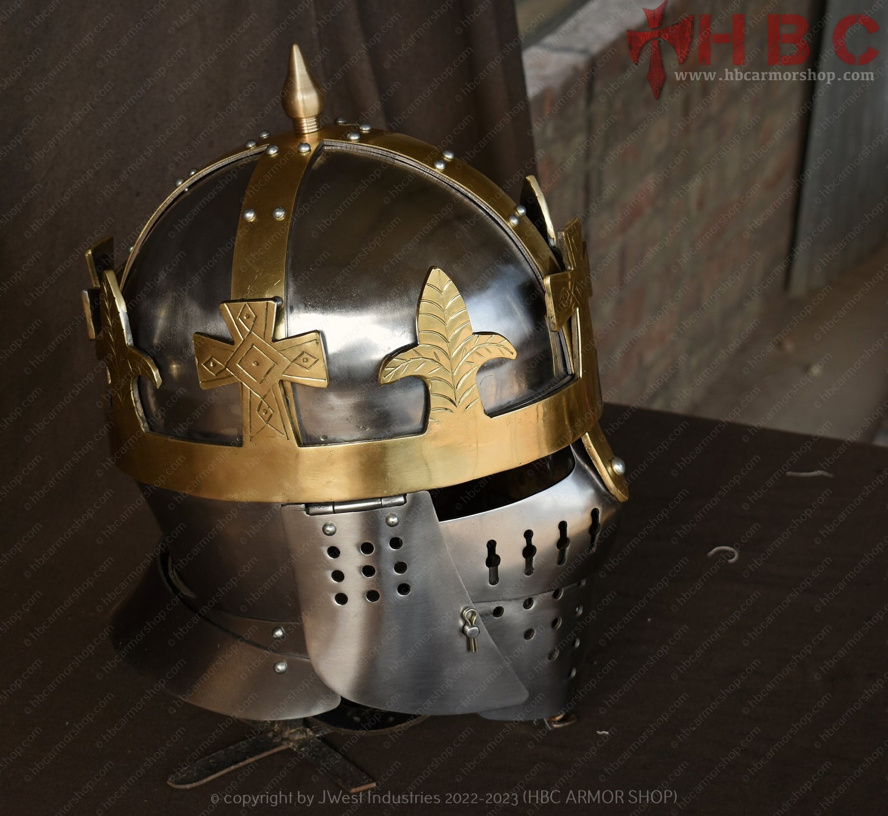 Crown Age Helmet — HBC Armor Shop