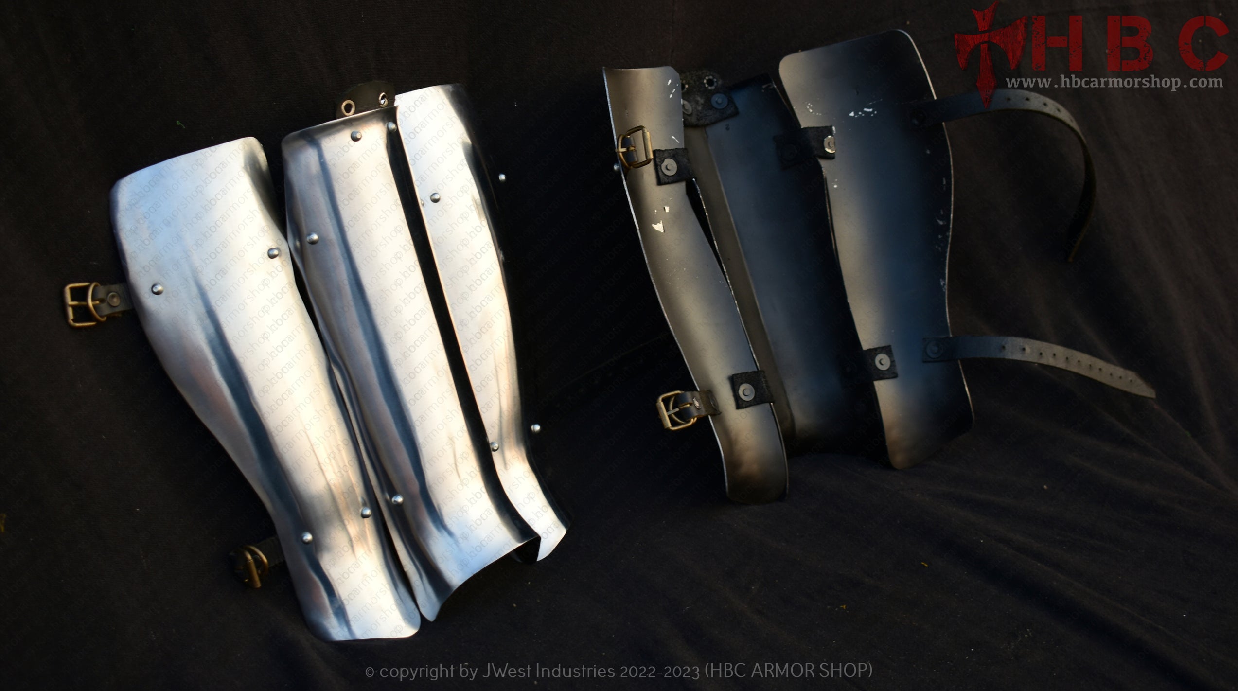 Medieval 3 Plate/Segmented Greave — HBC Armor Shop