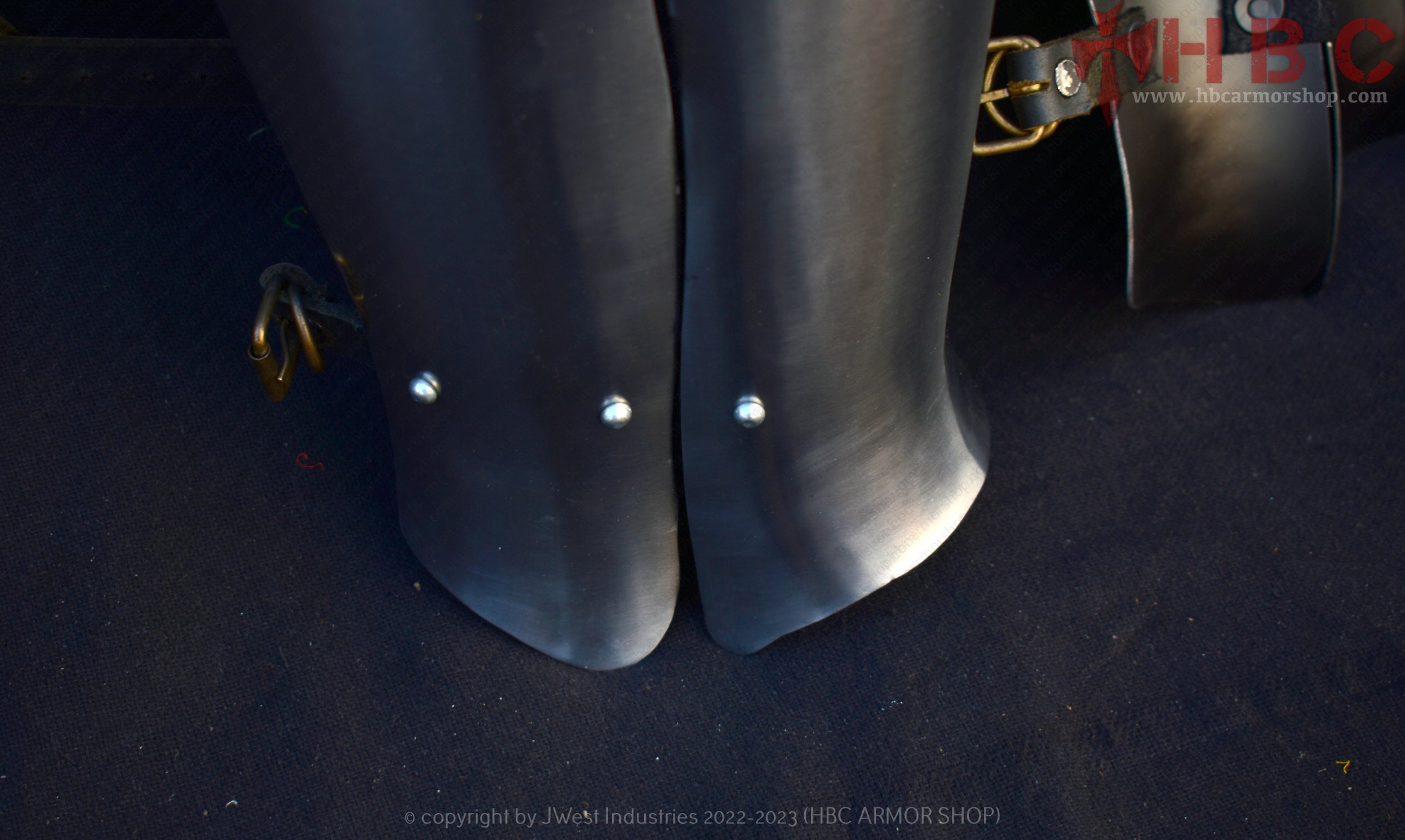 Medieval 3 Plate/Segmented Greave — HBC Armor Shop