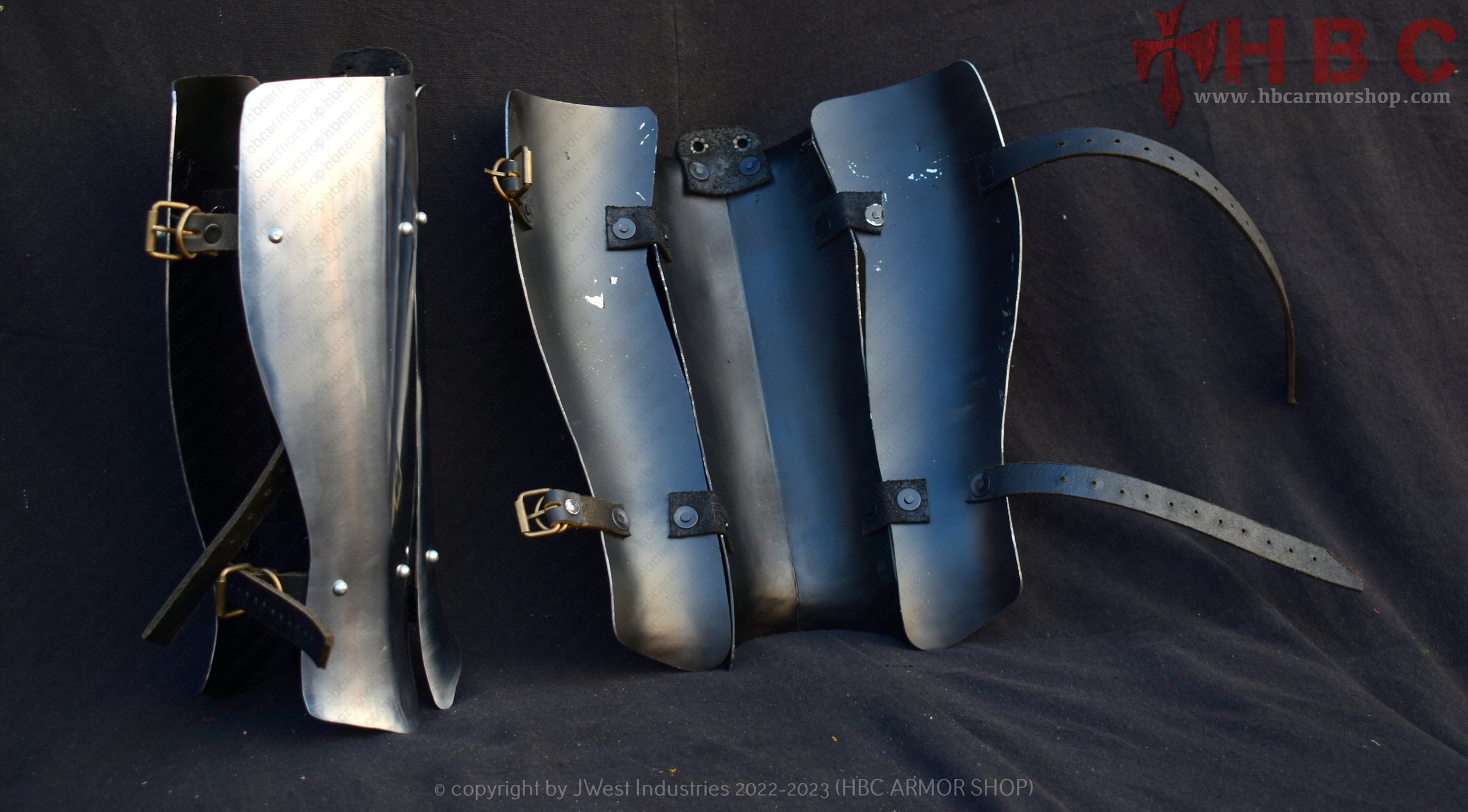 Medieval 3 Plate/Segmented Greave — HBC Armor Shop