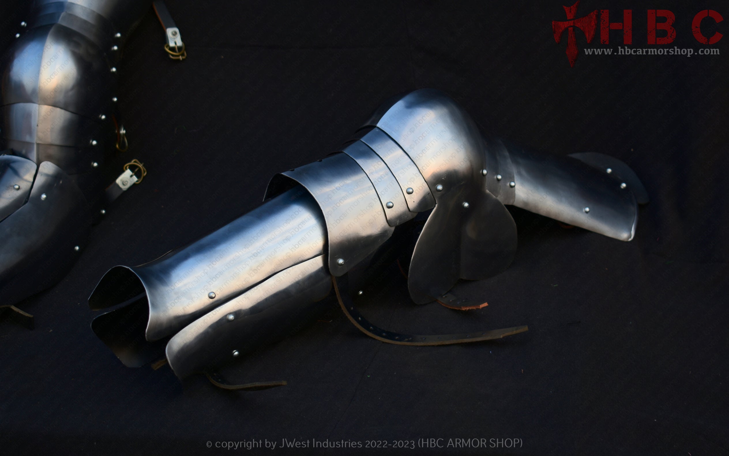 Medieval 3 Plate/Segmented Greave — HBC Armor Shop