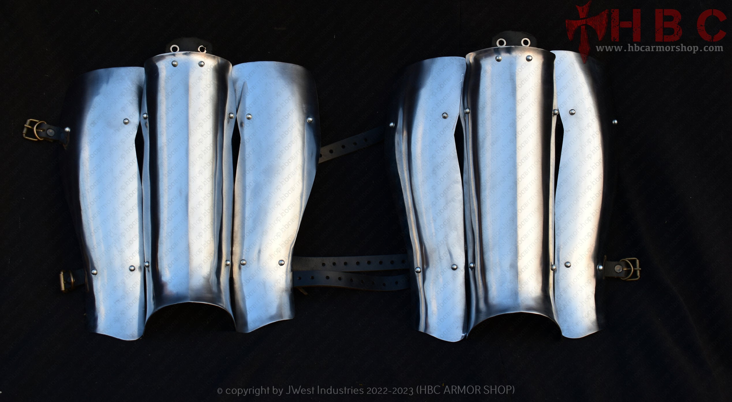 Medieval 3 Plate/Segmented Greave — HBC Armor Shop