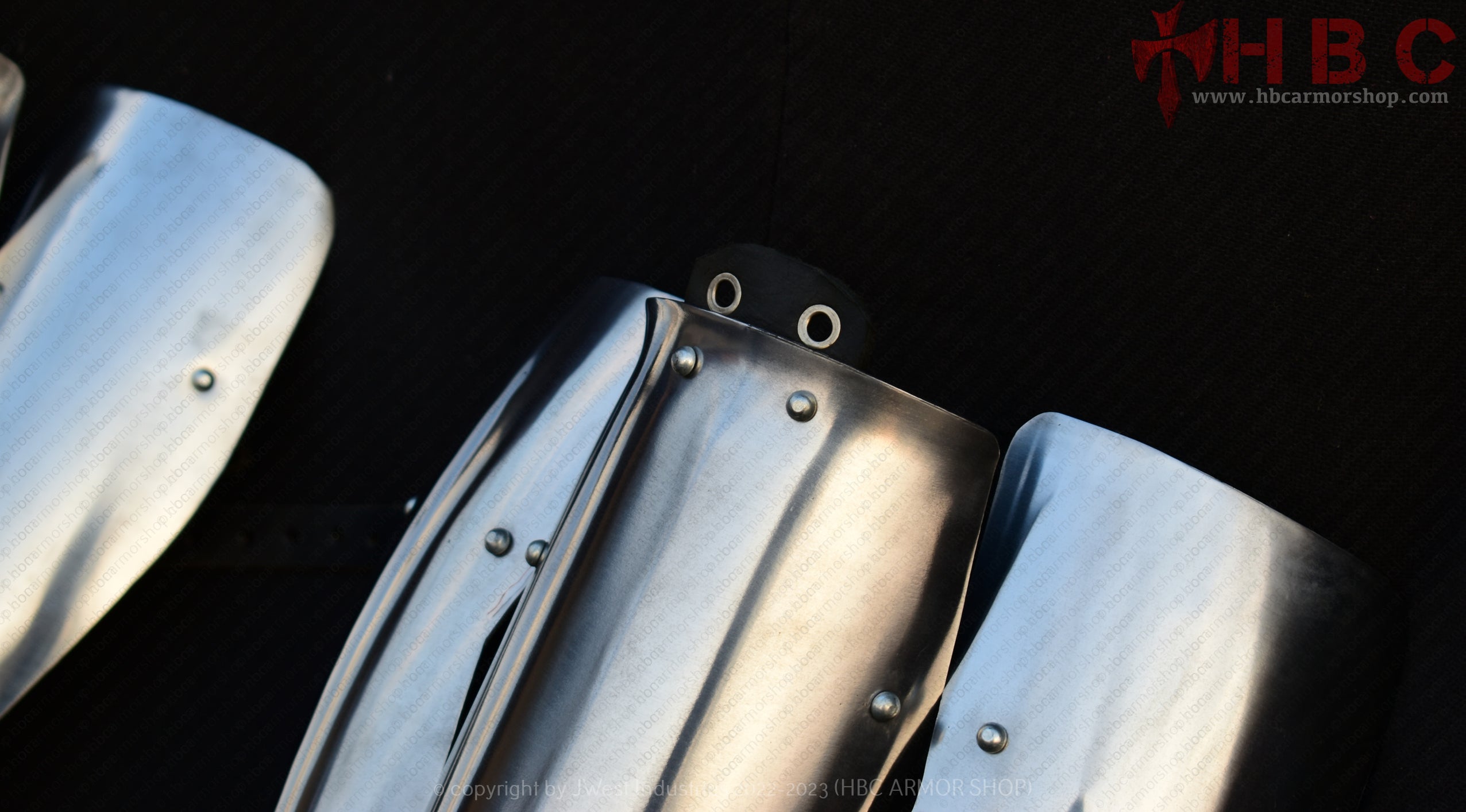 Medieval 3 Plate/Segmented Greave — HBC Armor Shop