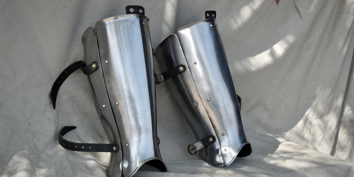 Medieval 3 Plate/Segmented Greave — HBC Armor Shop