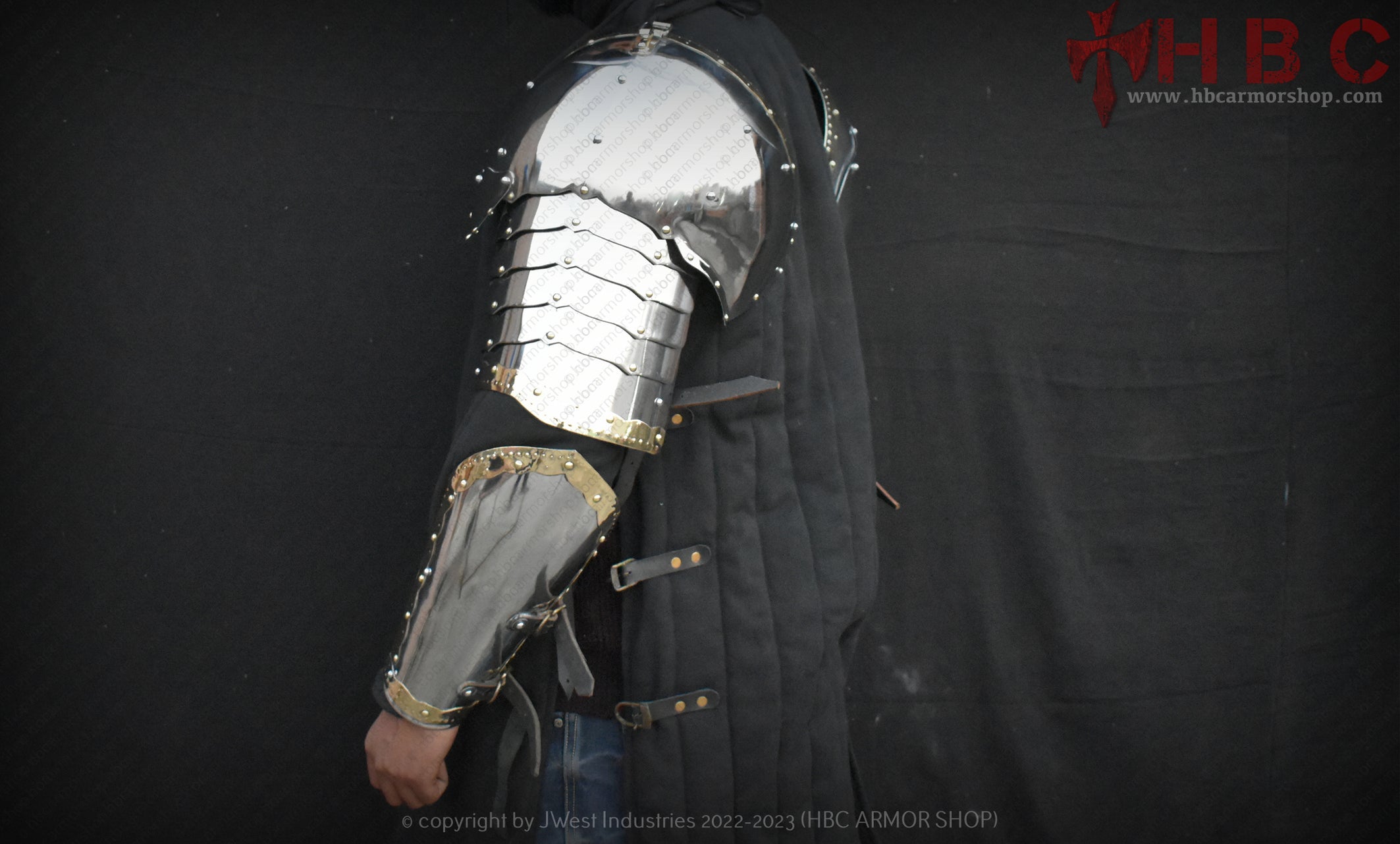 Polish Hussar Arm Armour Set — HBC Armor Shop